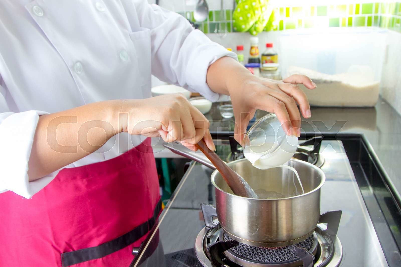 preparing food | Stock image | Colourbox