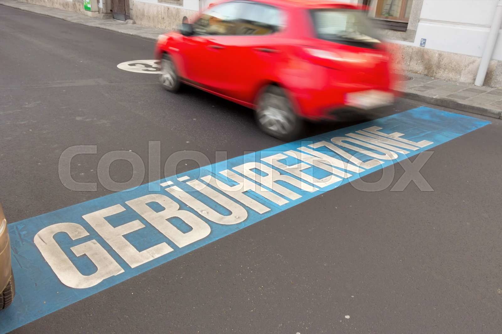 Fees For Parking Zone Stock Image Colourbox fees-for-parking-zone-stock-image-colourbox