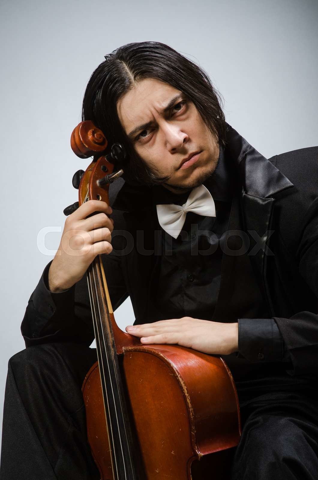 kunst, stimmung, geige | Stock Bild | Colourbox