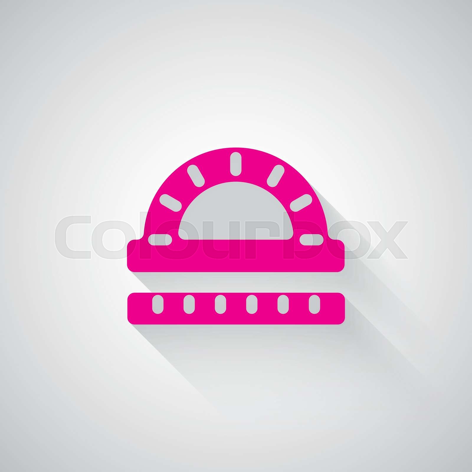 Pink Protractor