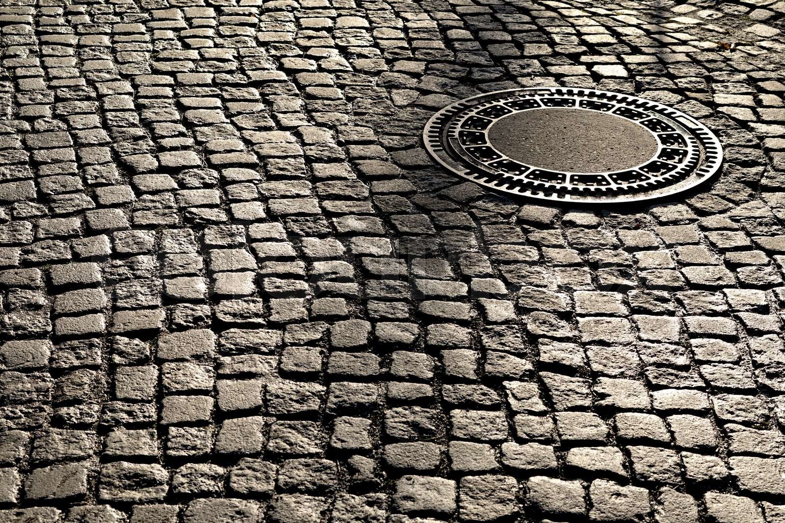 manhole cover | Stock image | Colourbox