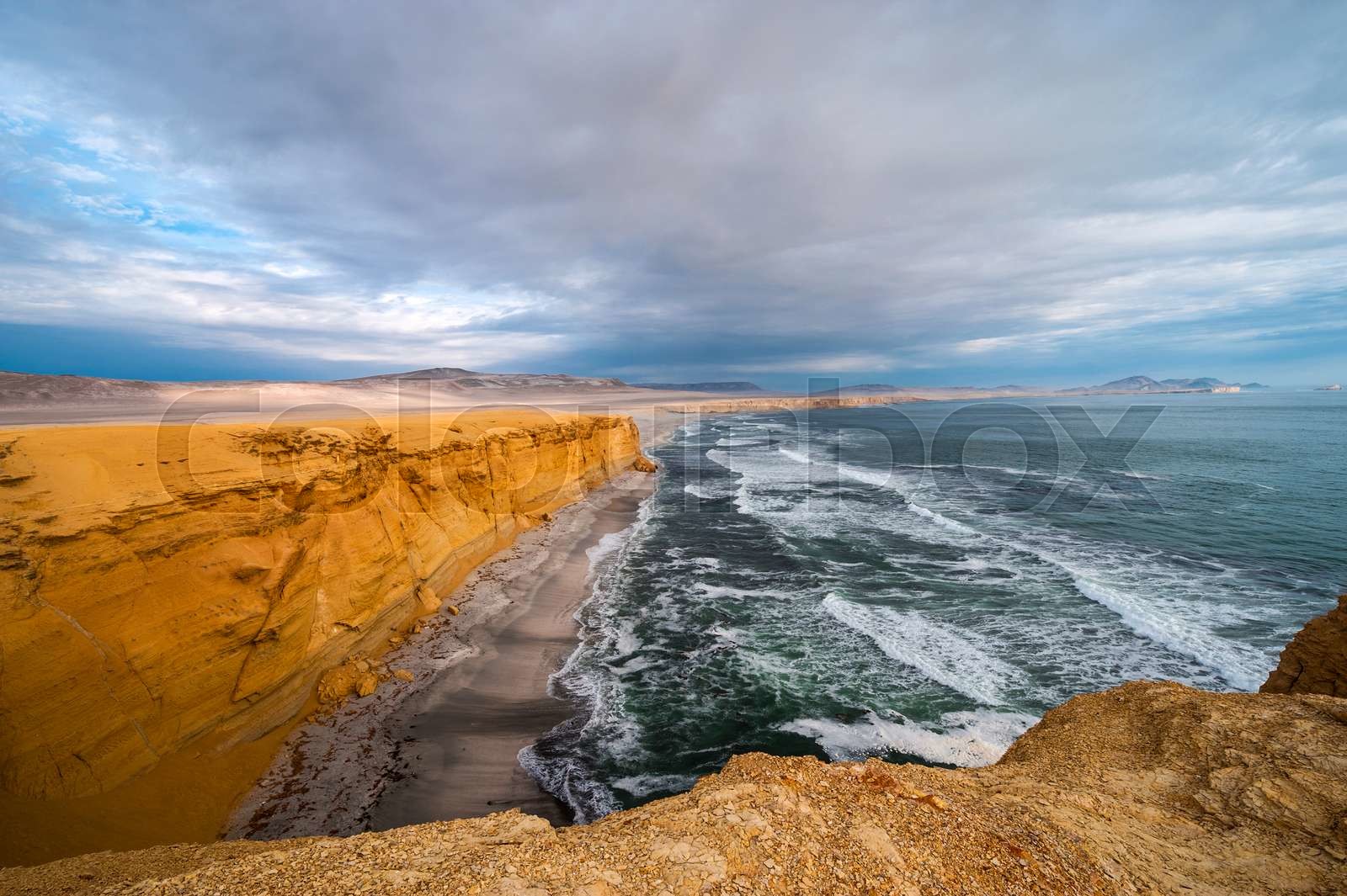Peruvian Coastline, Paracas National Reserve | Stock image | Colourbox