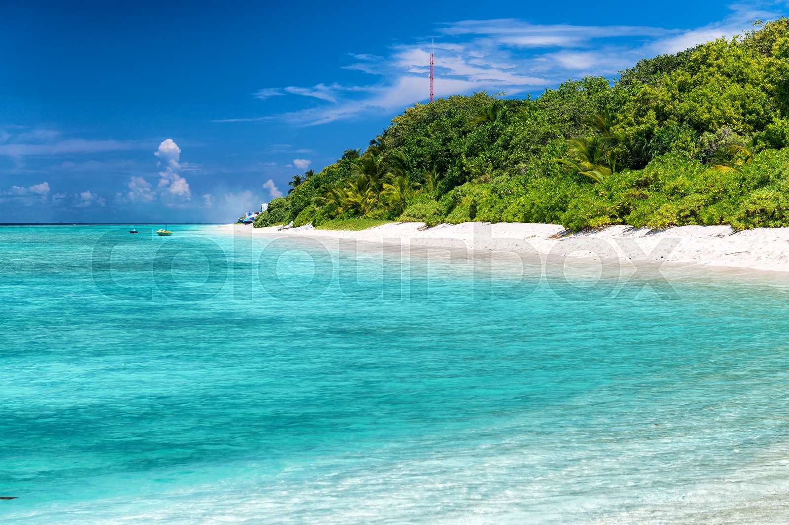 Beautiful colors of Maldives | Stock image | Colourbox