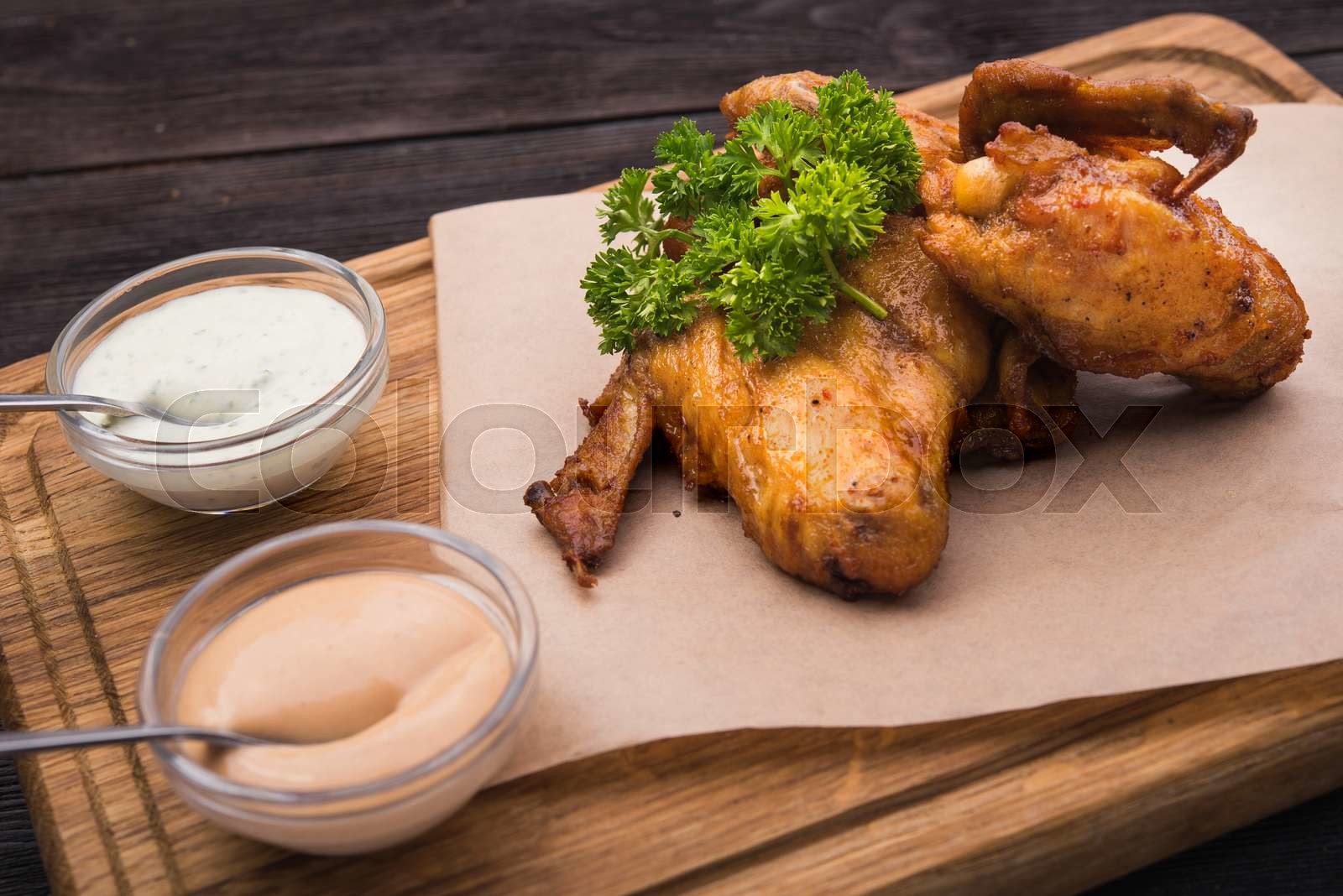 chicken wings | Stock image | Colourbox