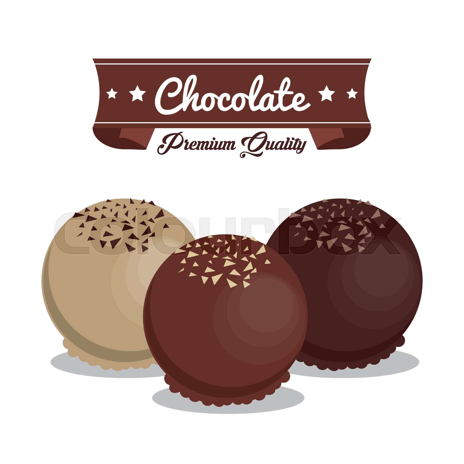 Chocolate vector design | Stock vector | Colourbox