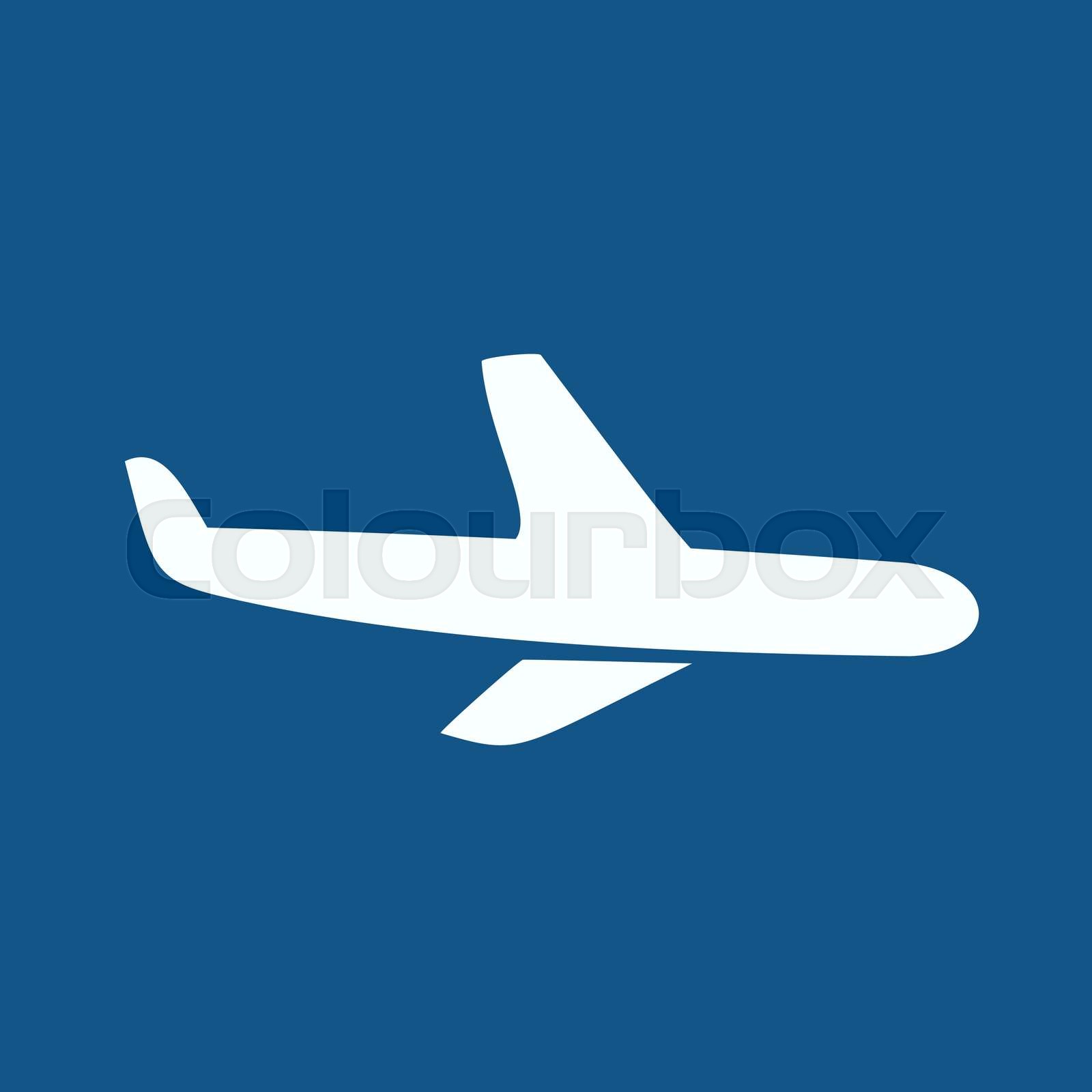 airplane symbol | Stock vector | Colourbox