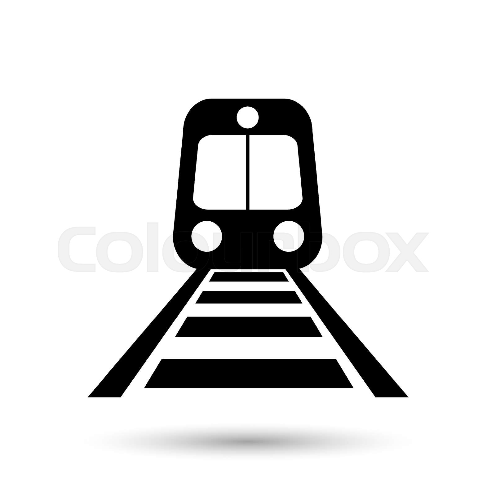 Train icon. transportation vector illustration | Stock vector | Colourbox