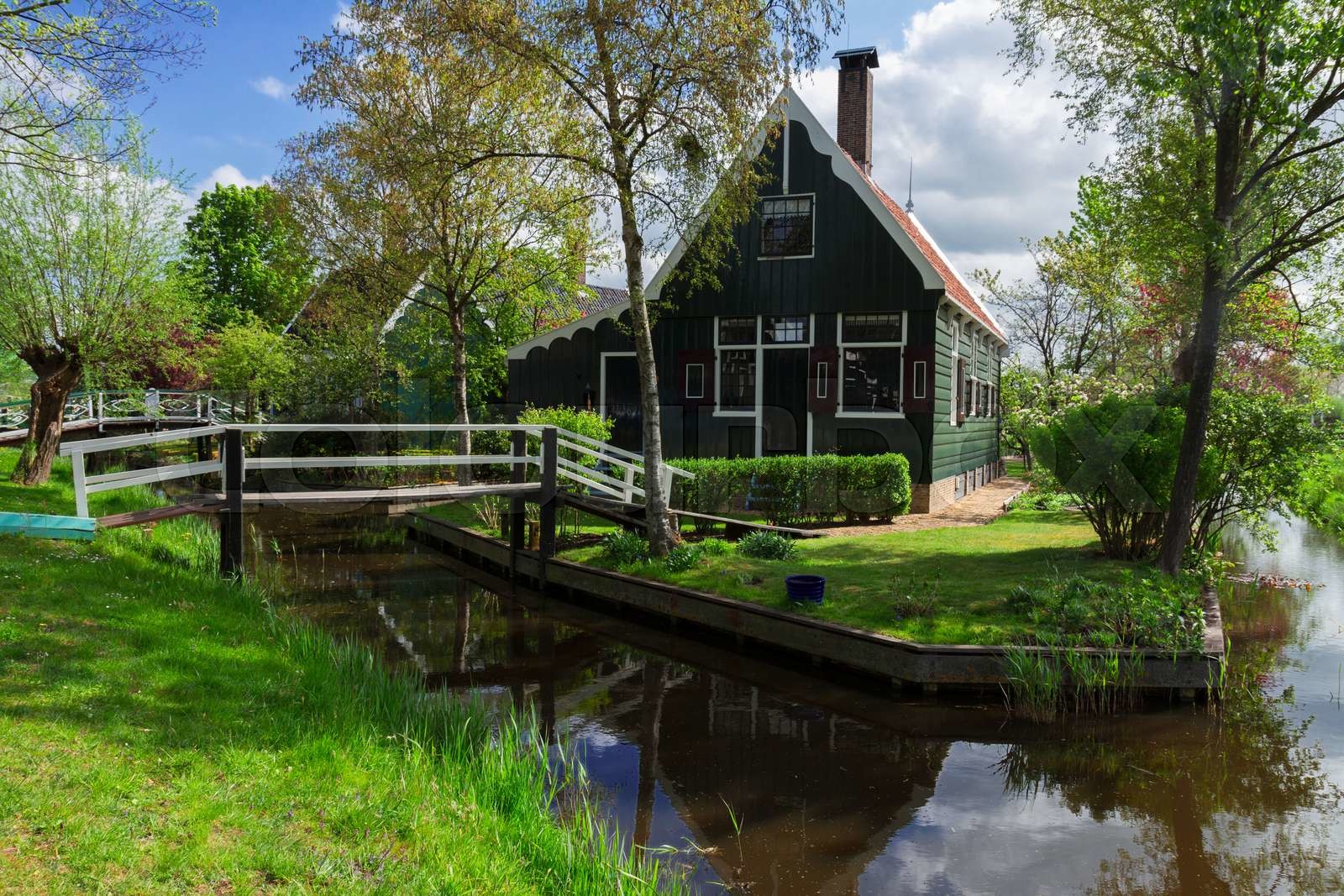 rural dutch scenery, Holland | Stock image | Colourbox