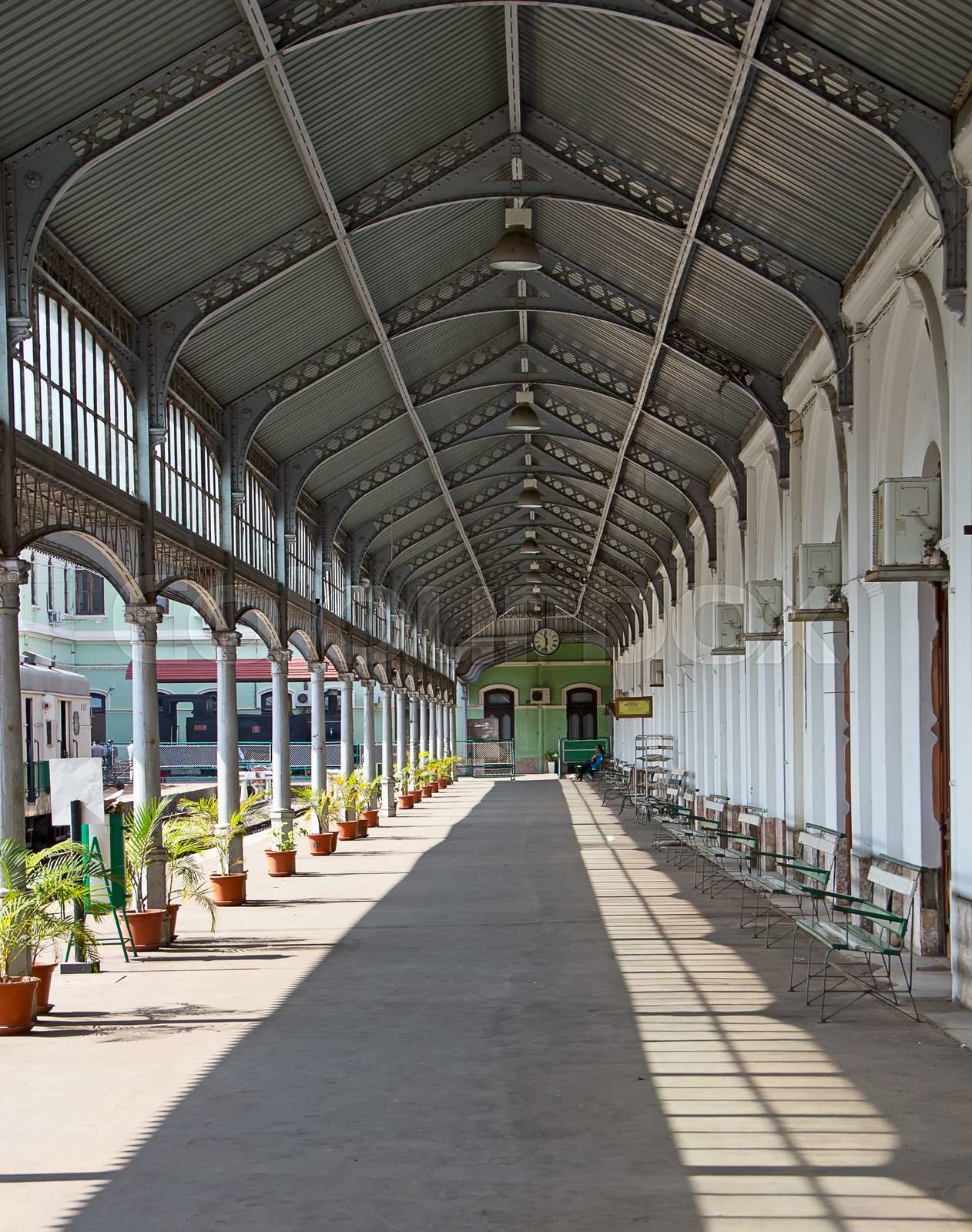 Maputo train station | Stock image | Colourbox