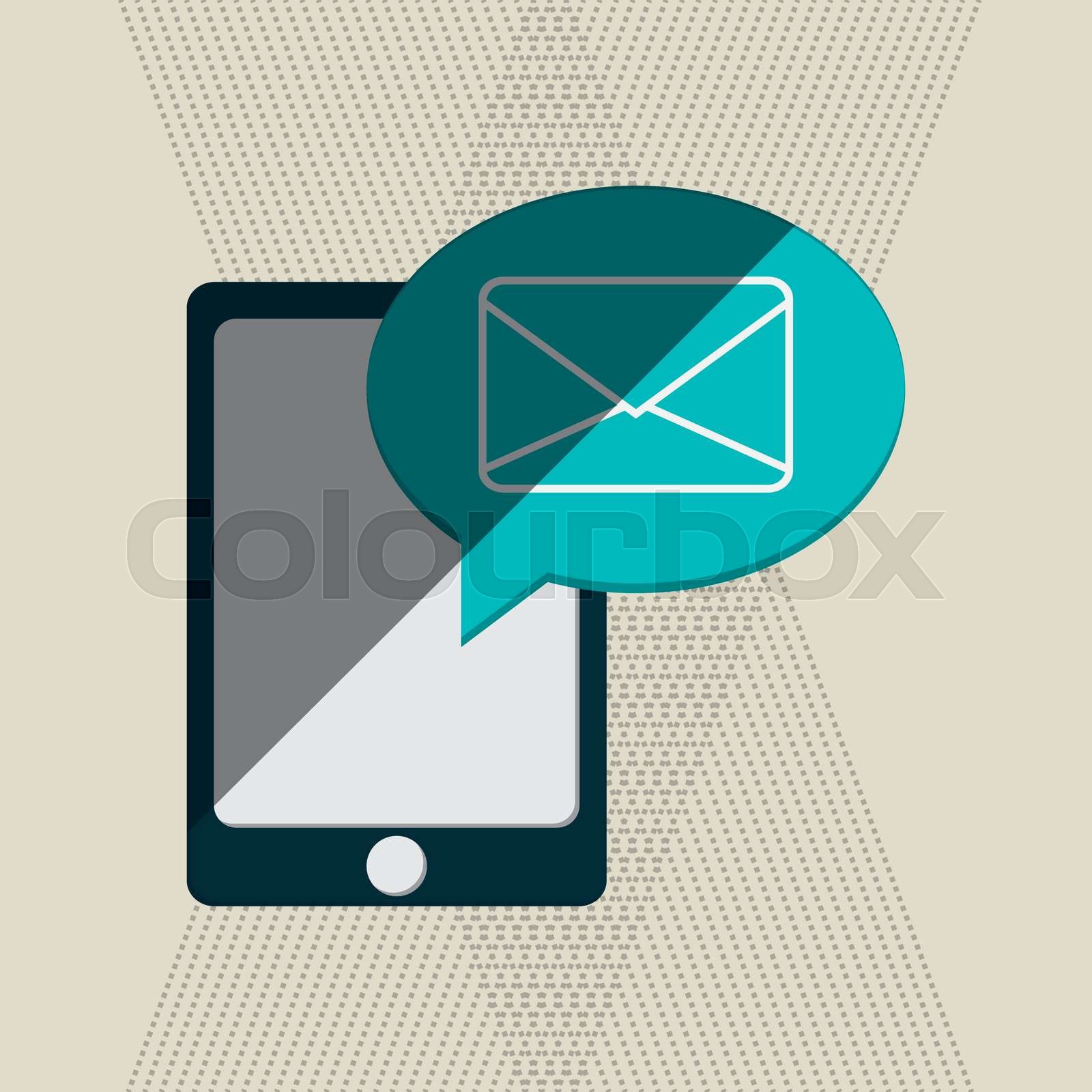 SMS icon design | Stock vector | Colourbox