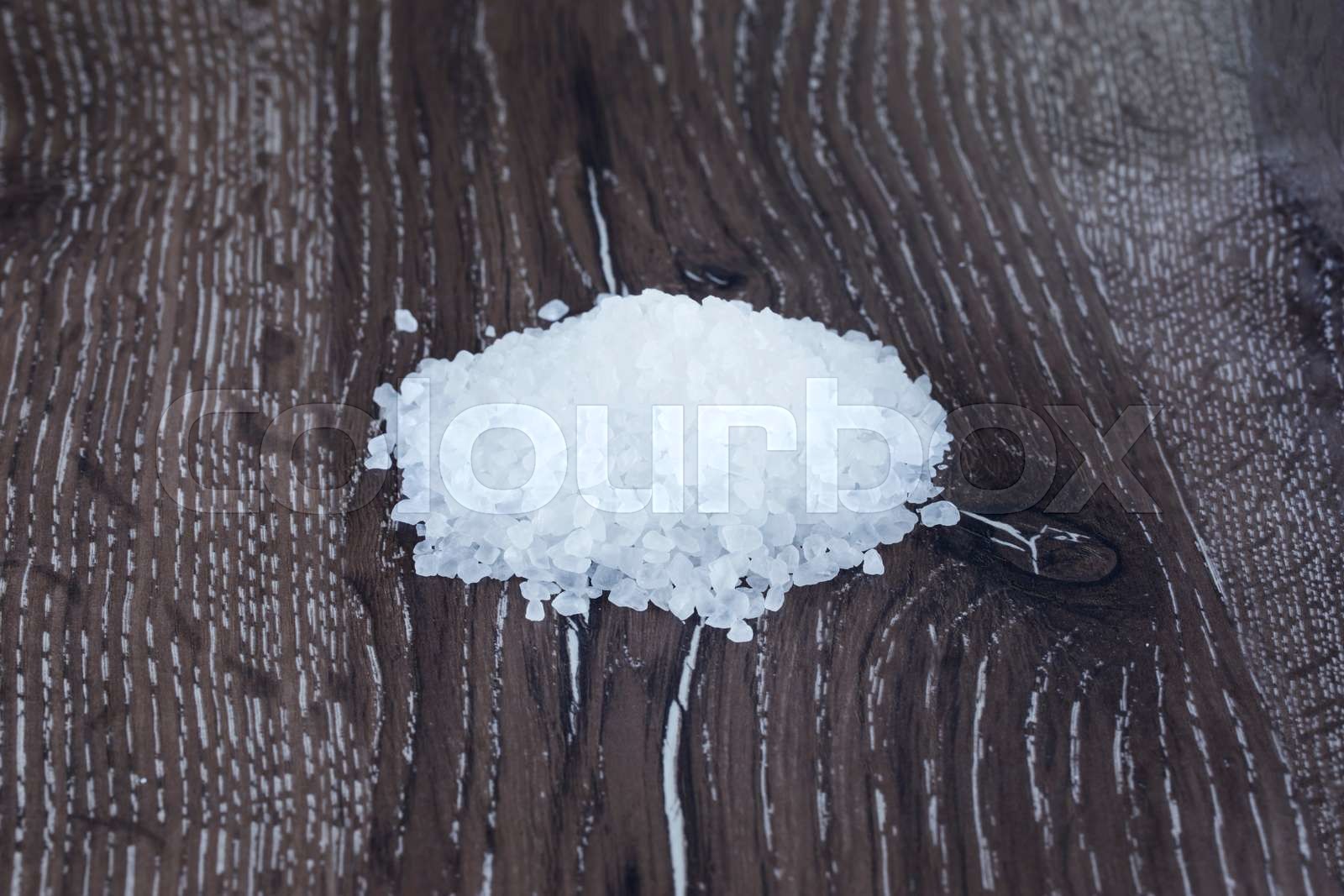 white rock salt | Stock image | Colourbox