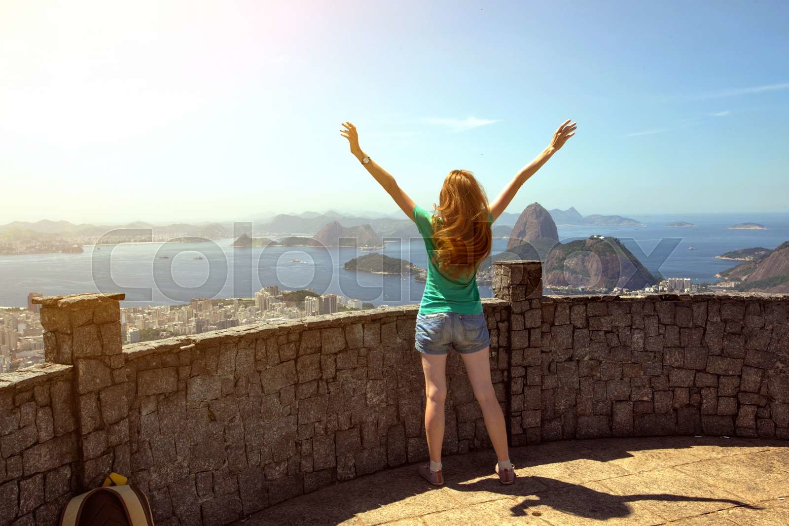 girl at the Rio de Janeiro | Stock image | Colourbox