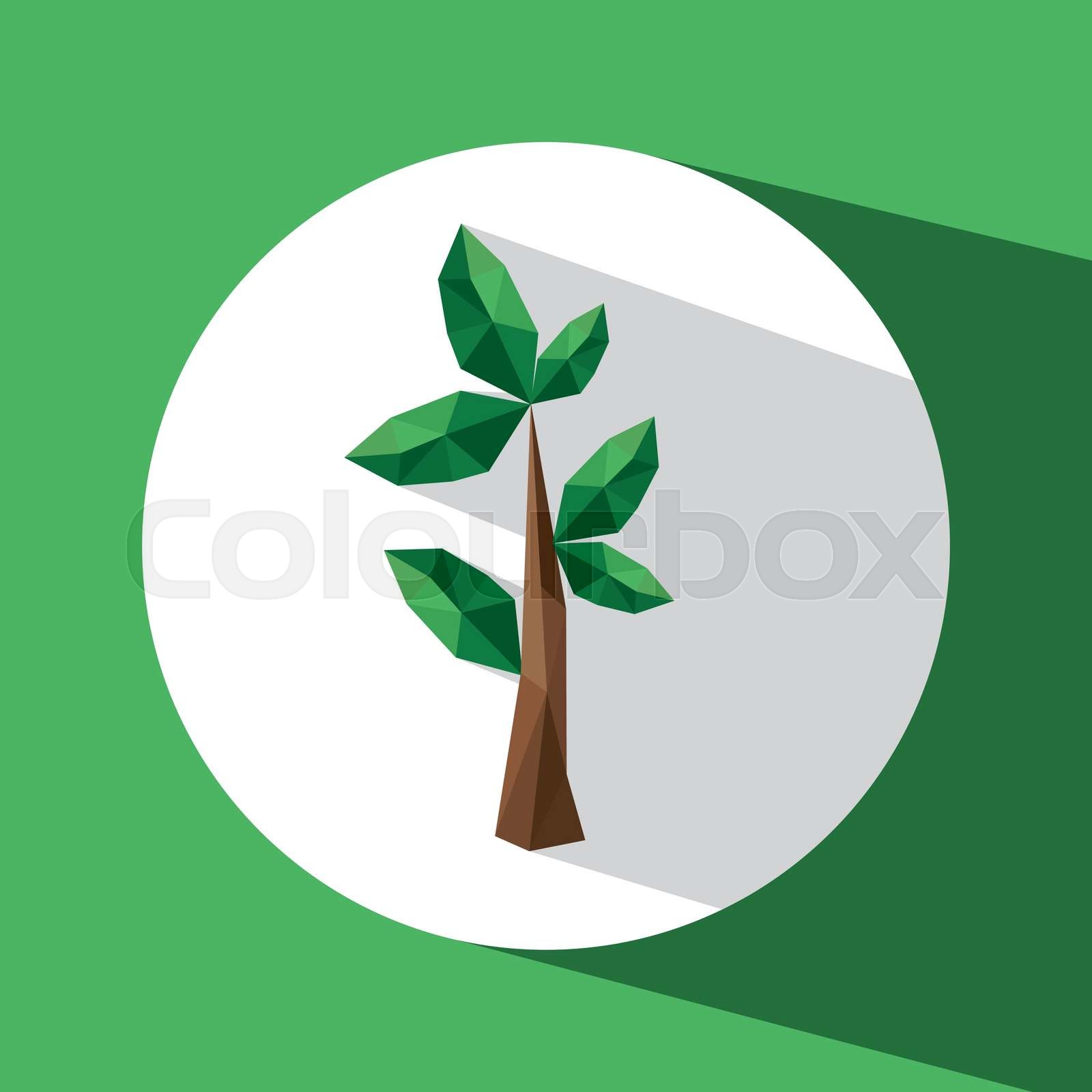 baum, einfach, umriss | Stock-Vektor | Colourbox