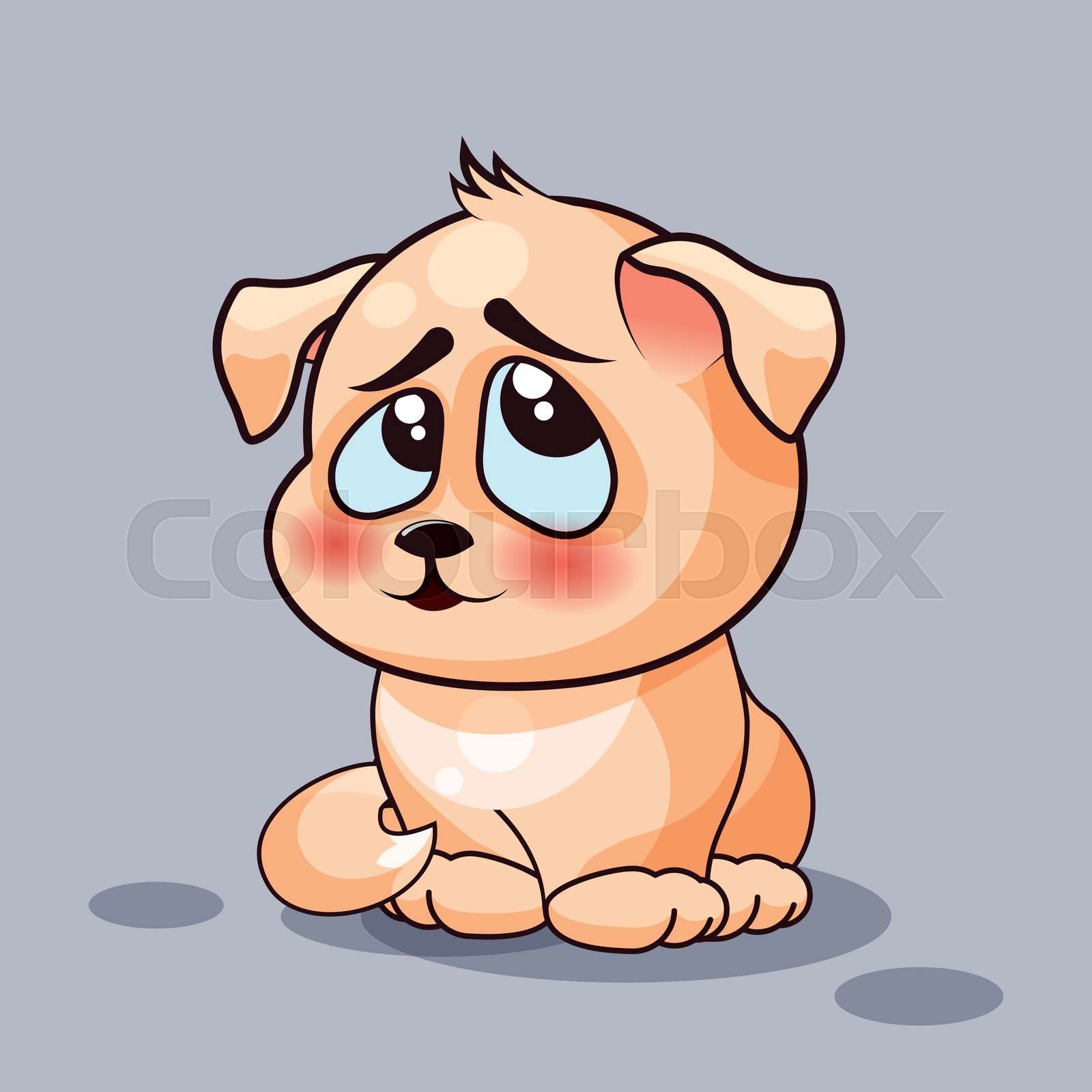 Dog is confused | Stock vector | Colourbox