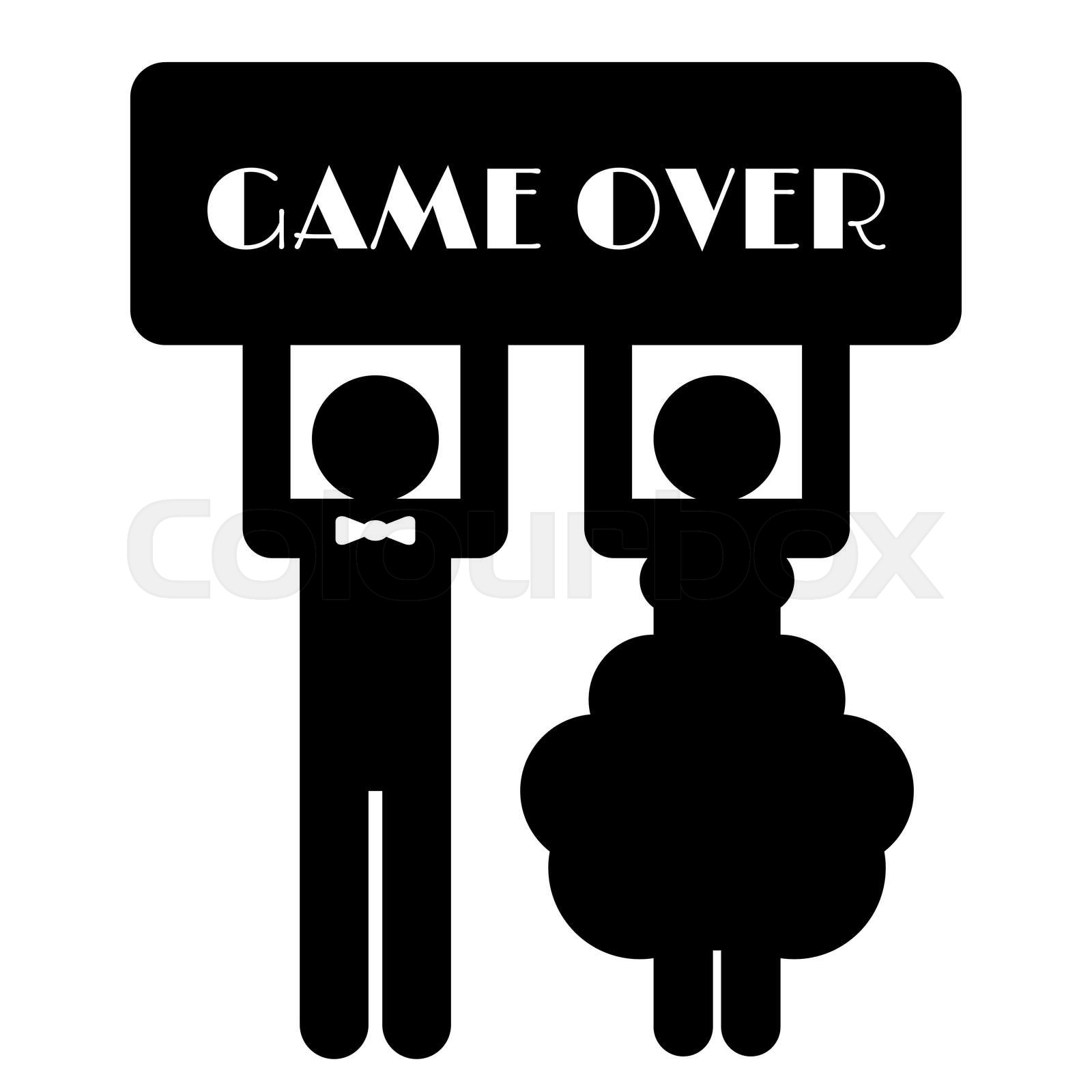 Funny Wedding Symbol | Stock vector | Colourbox