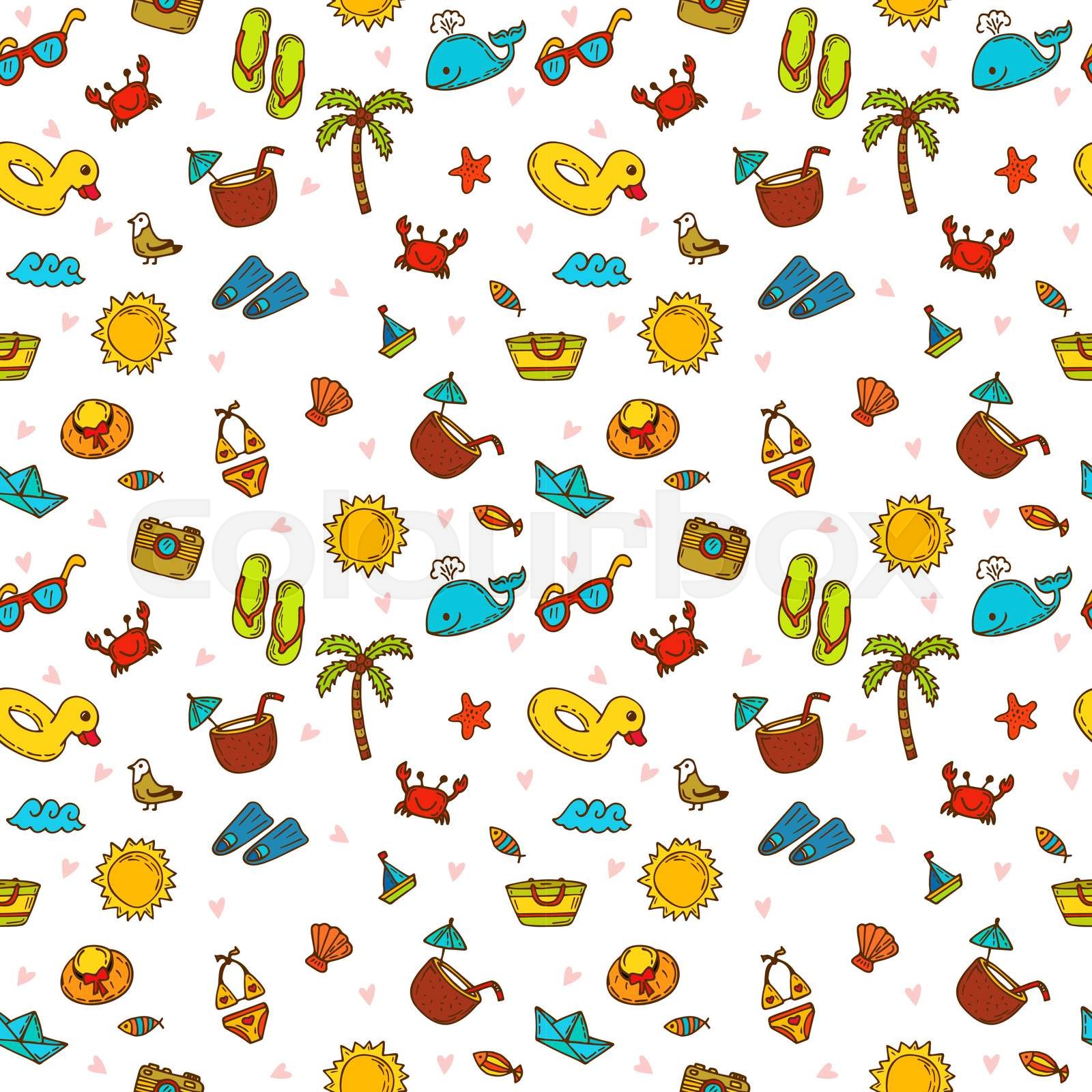 Summer Beach Pattern