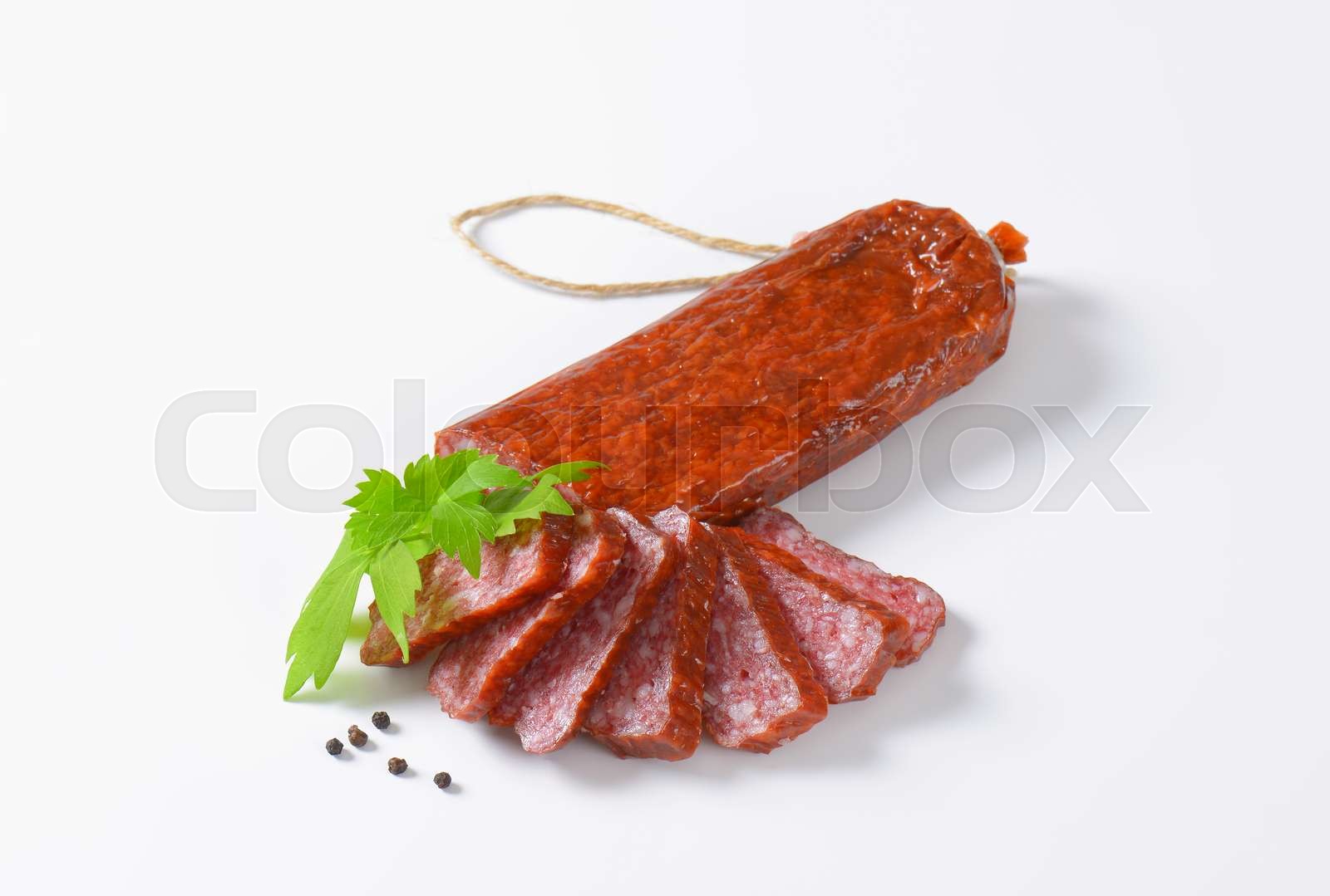 Hunter's salami | Stock image | Colourbox