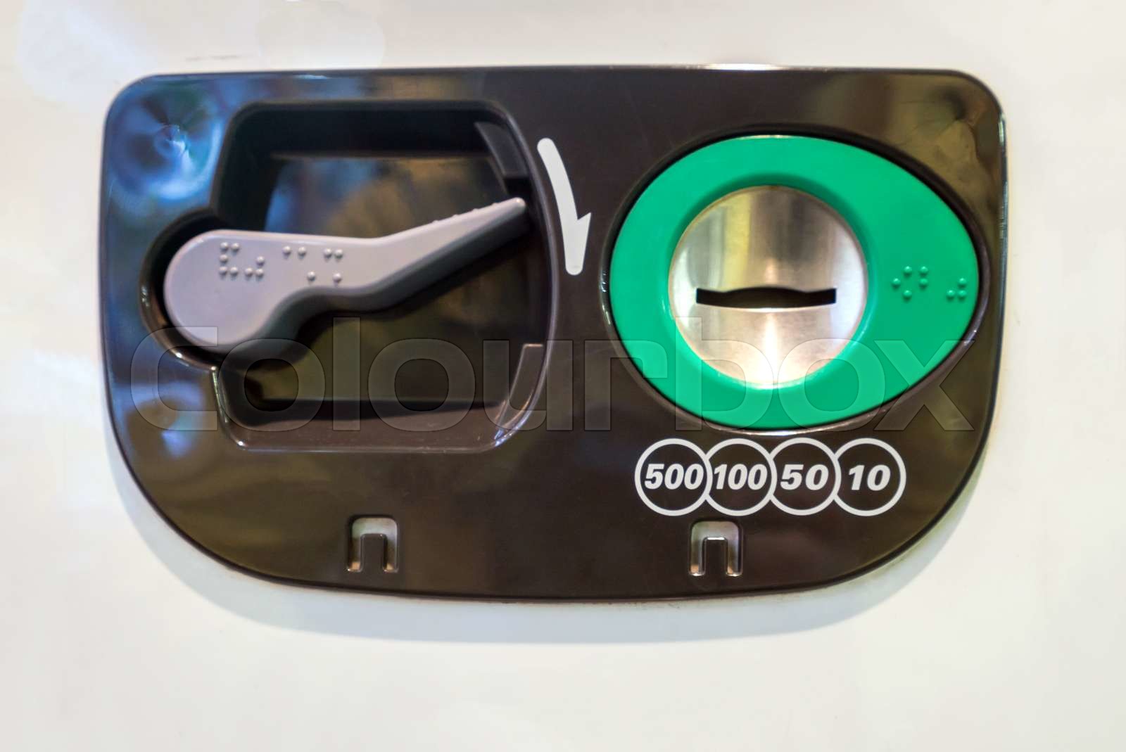 Vending Machine Coin Insert Stock Image Colourbox Vending Machine Coin Insert Stock Image Colourbox