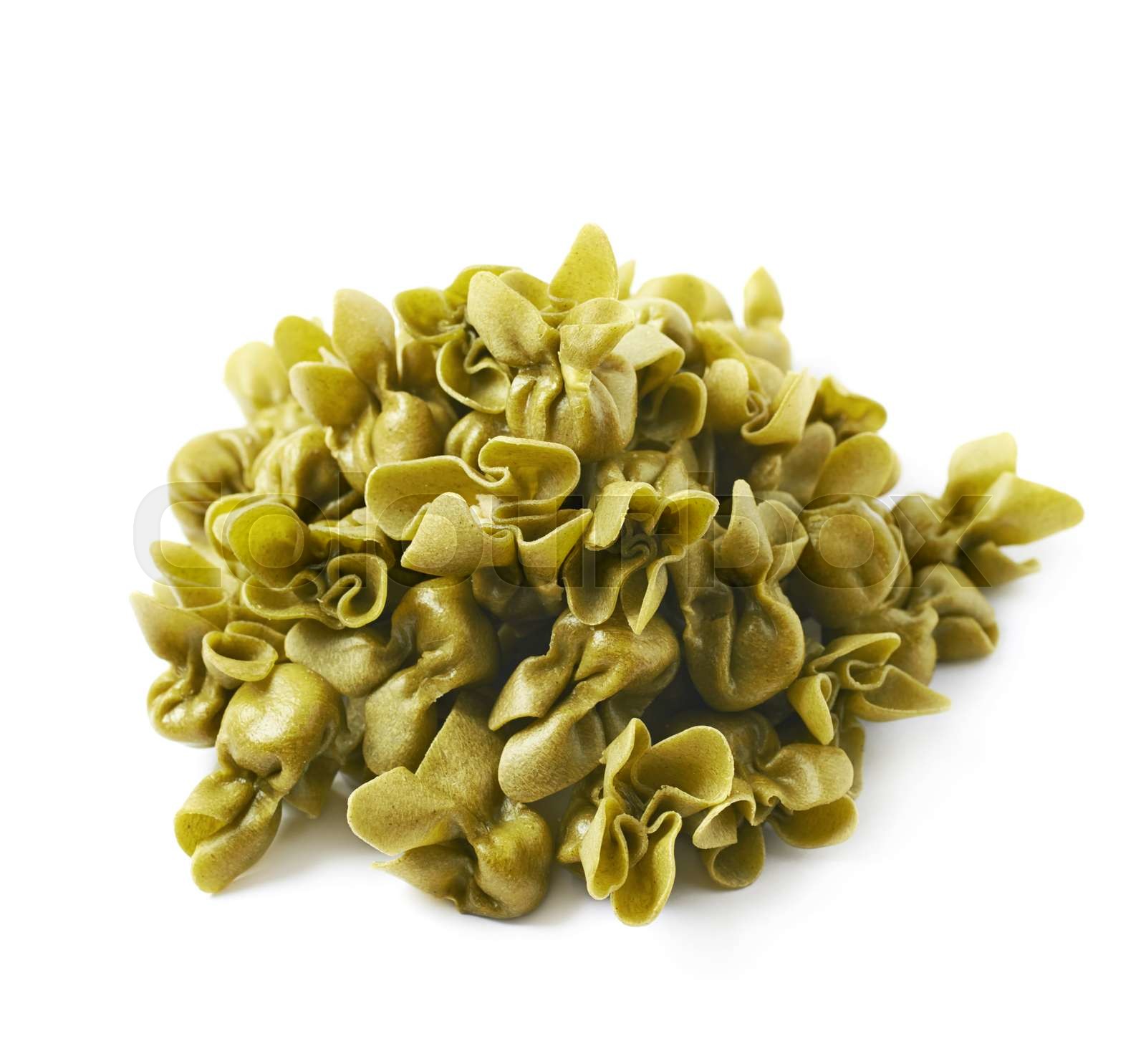 Pile of sacchettoni isolated | Stock image | Colourbox