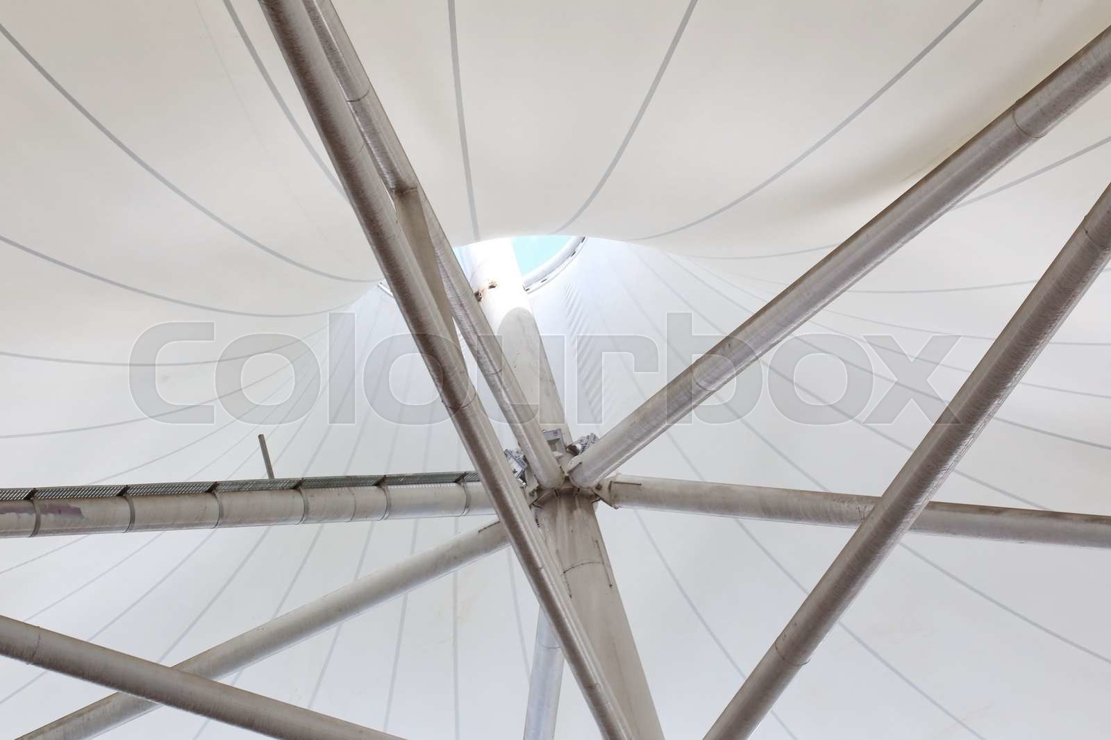 pipe structure of roof | Stock image | Colourbox