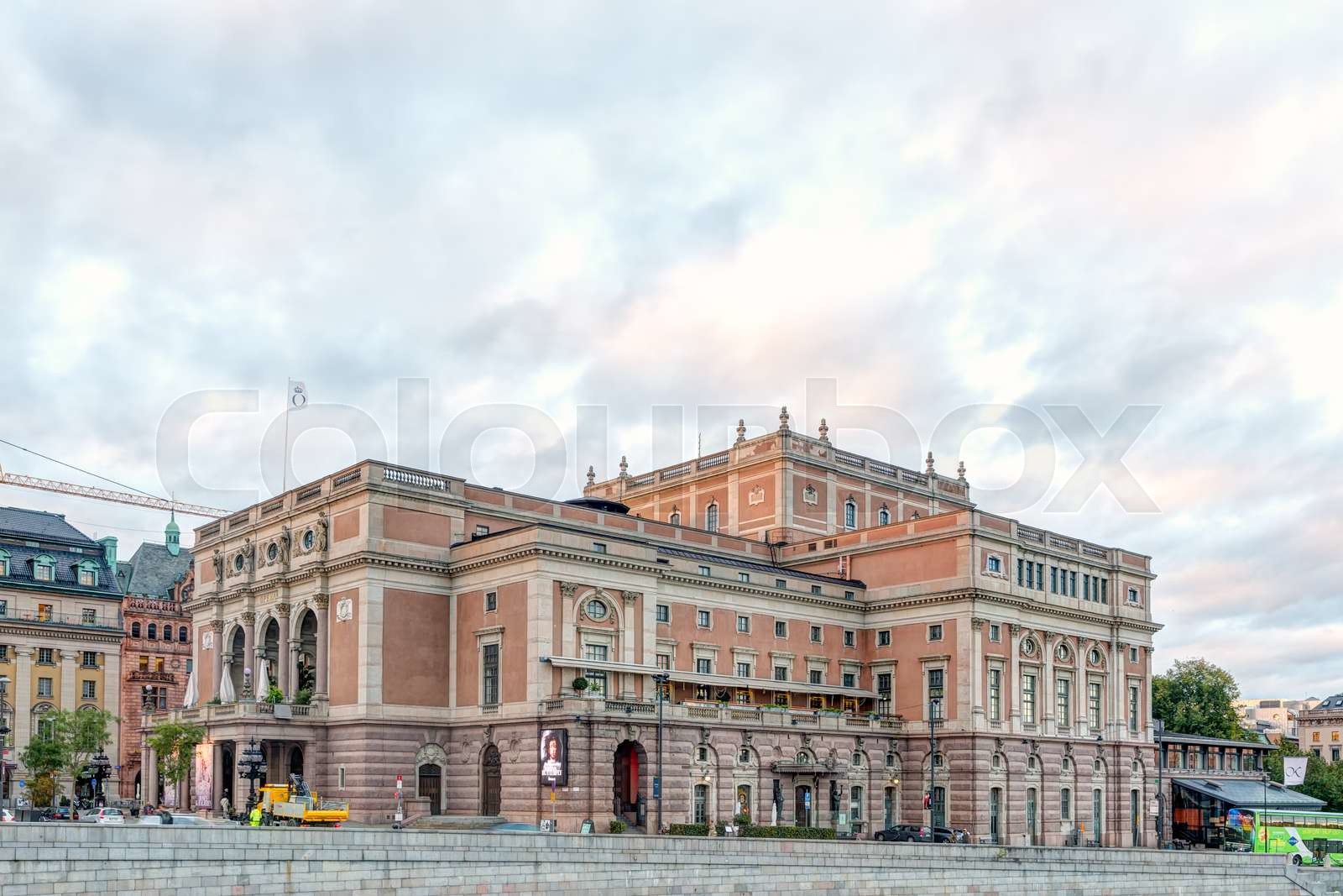 Royal Swedish Opera (Kungliga Operan) in Stockholm | Stock image ...
