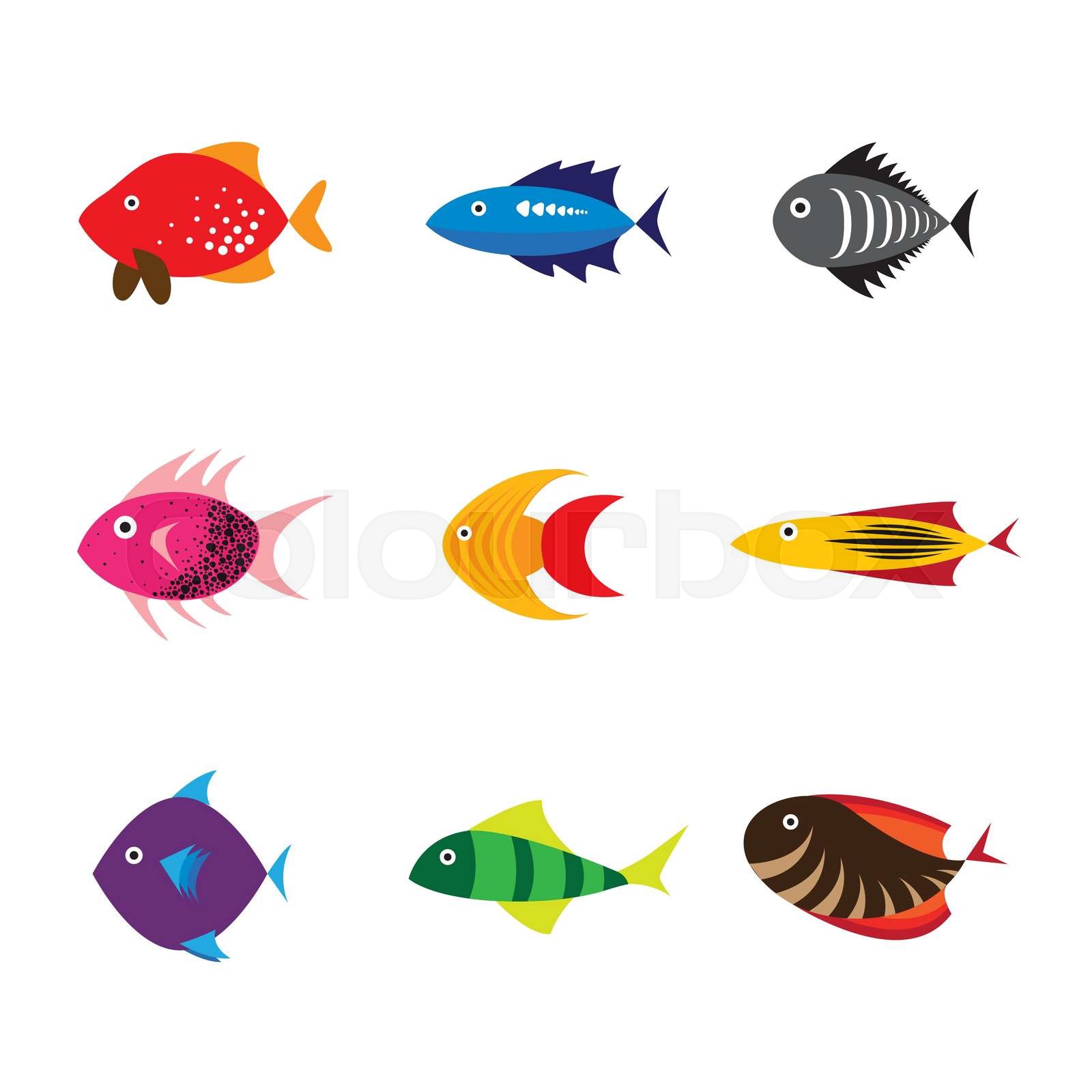 Fish icon, fish icon eps 10, fish icon vector, fish icon flat design ...