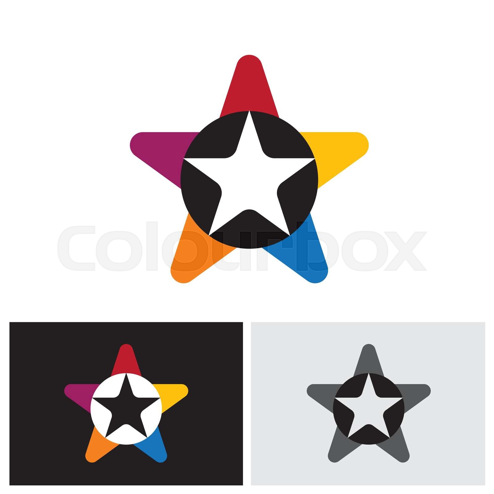 stern, symbol, bild | Stock-Vektor | Colourbox
