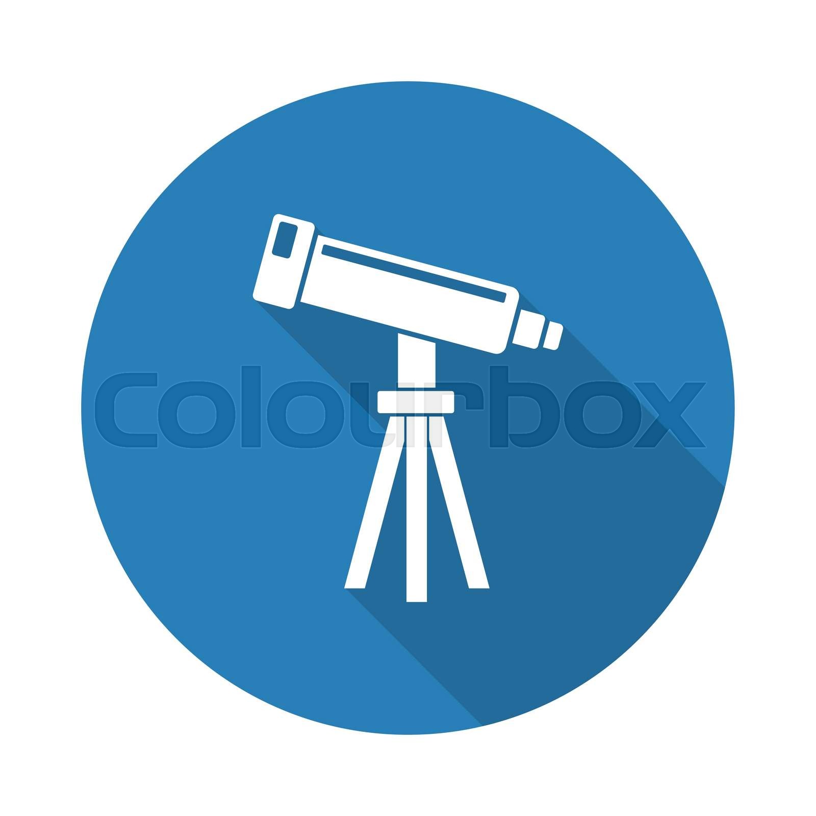 fernrohr, freigestellt, icon | Stock-Vektor | Colourbox