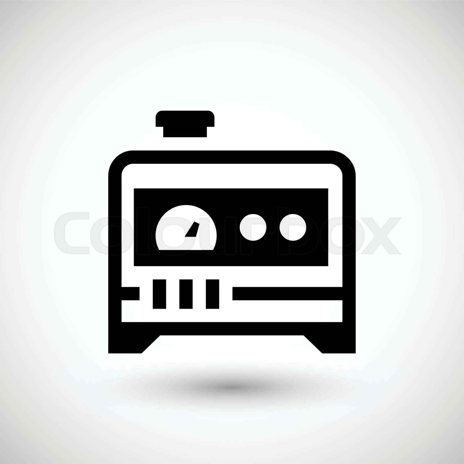 Electric generator icon | Stock vector | Colourbox