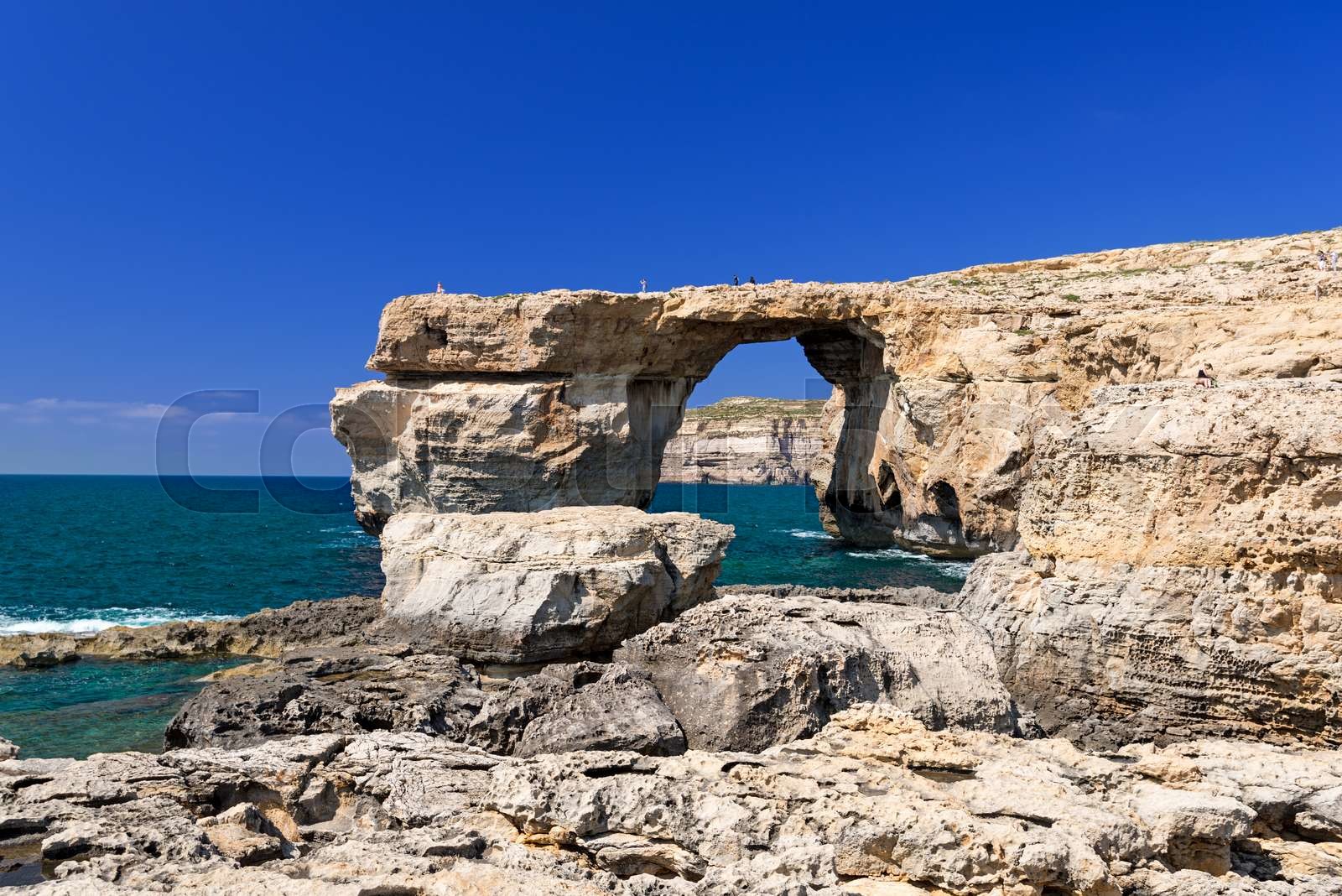 Azure Window Gozo Malta | Stock image | Colourbox