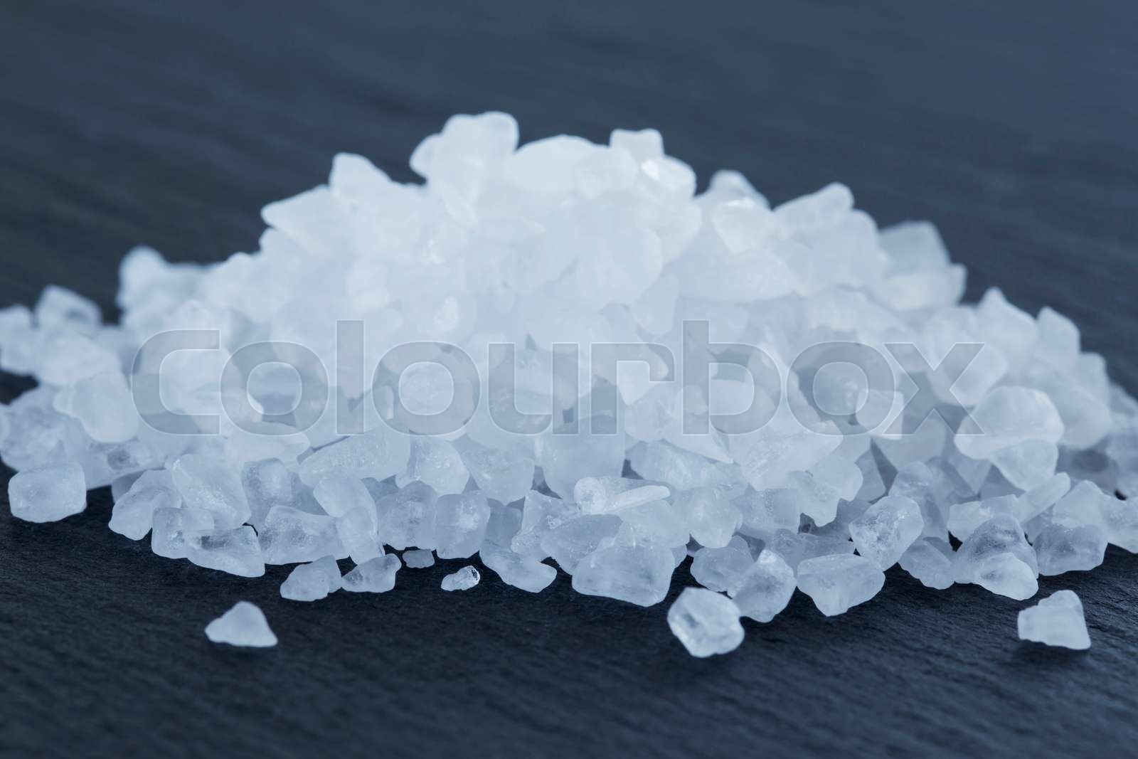 white rock salt | Stock image | Colourbox
