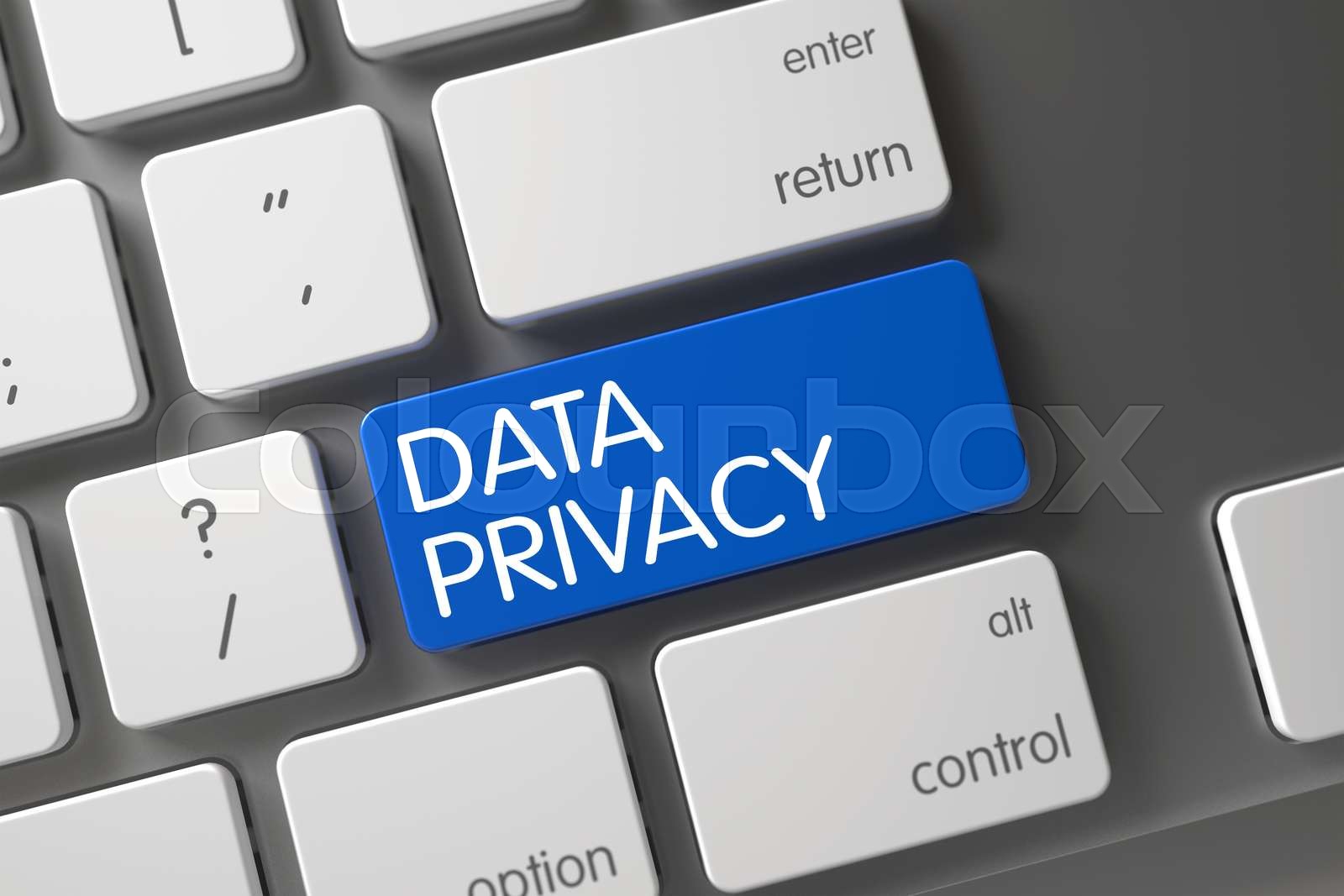 Data Privacy Key. | Stock image | Colourbox