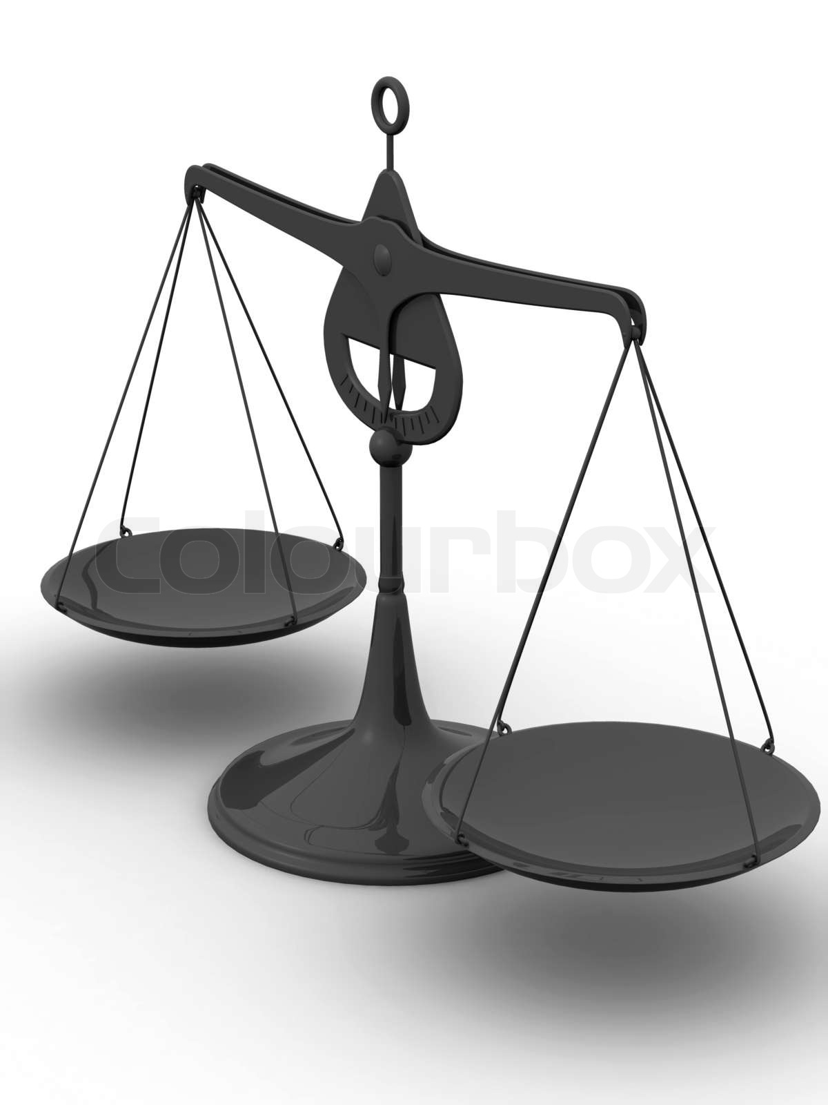 Scales. 3d | Stock image | Colourbox