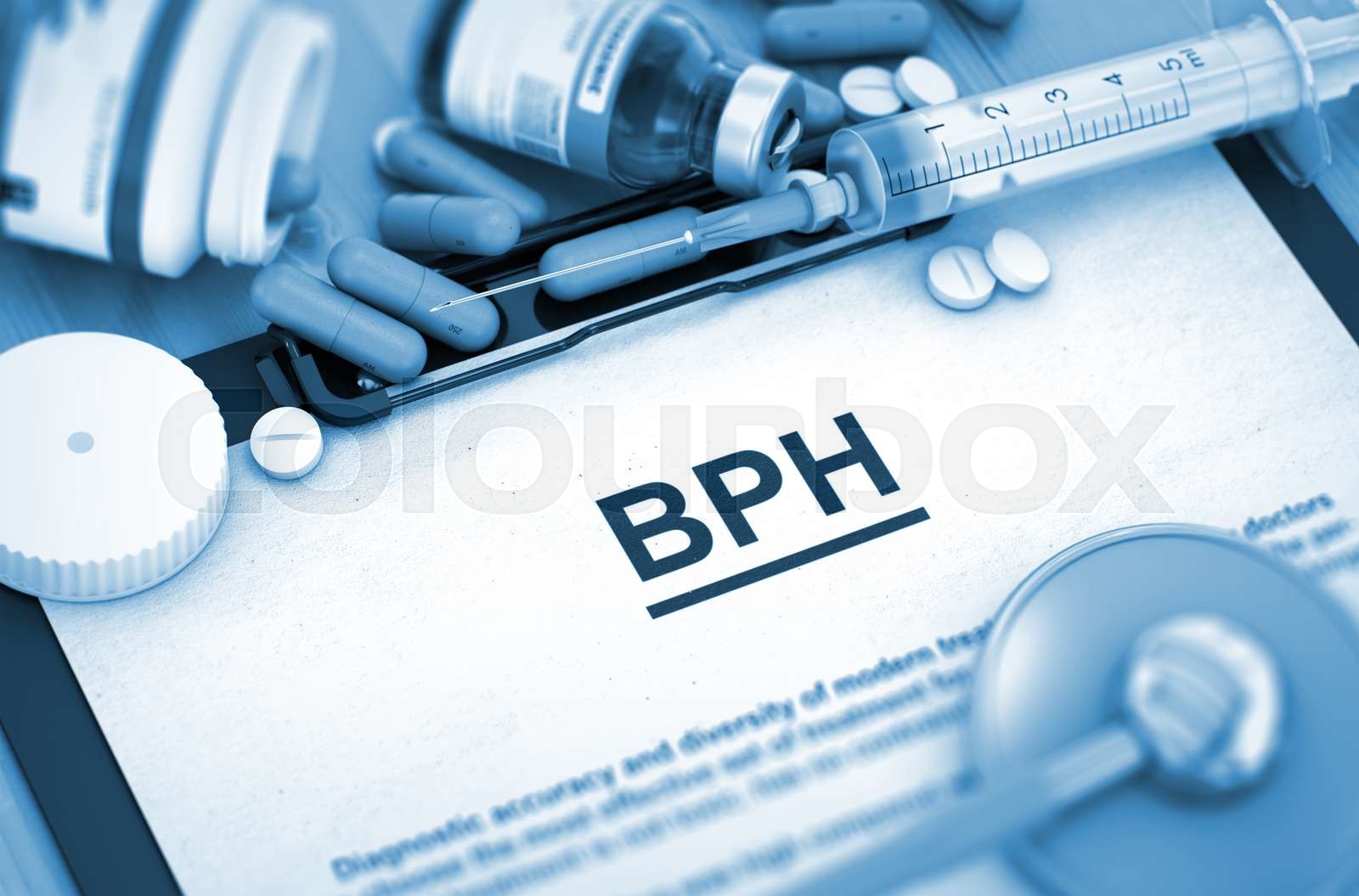 BPH. Medical Concept. | Stock image | Colourbox