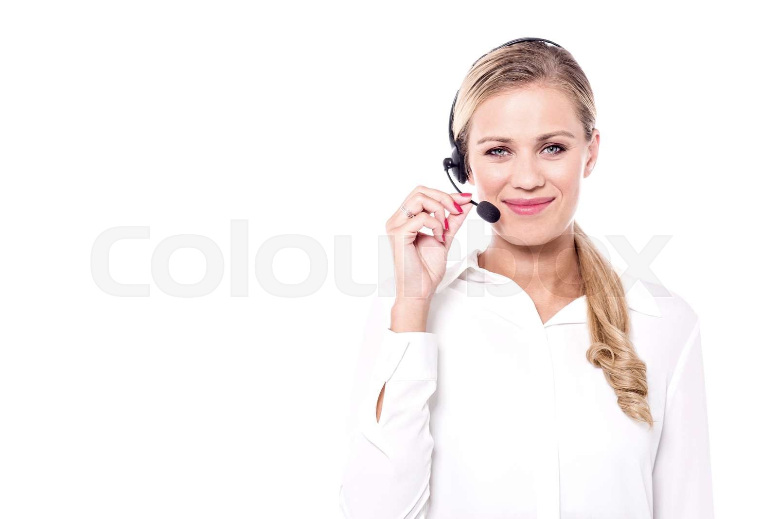 How can I help you today? | Stock image | Colourbox