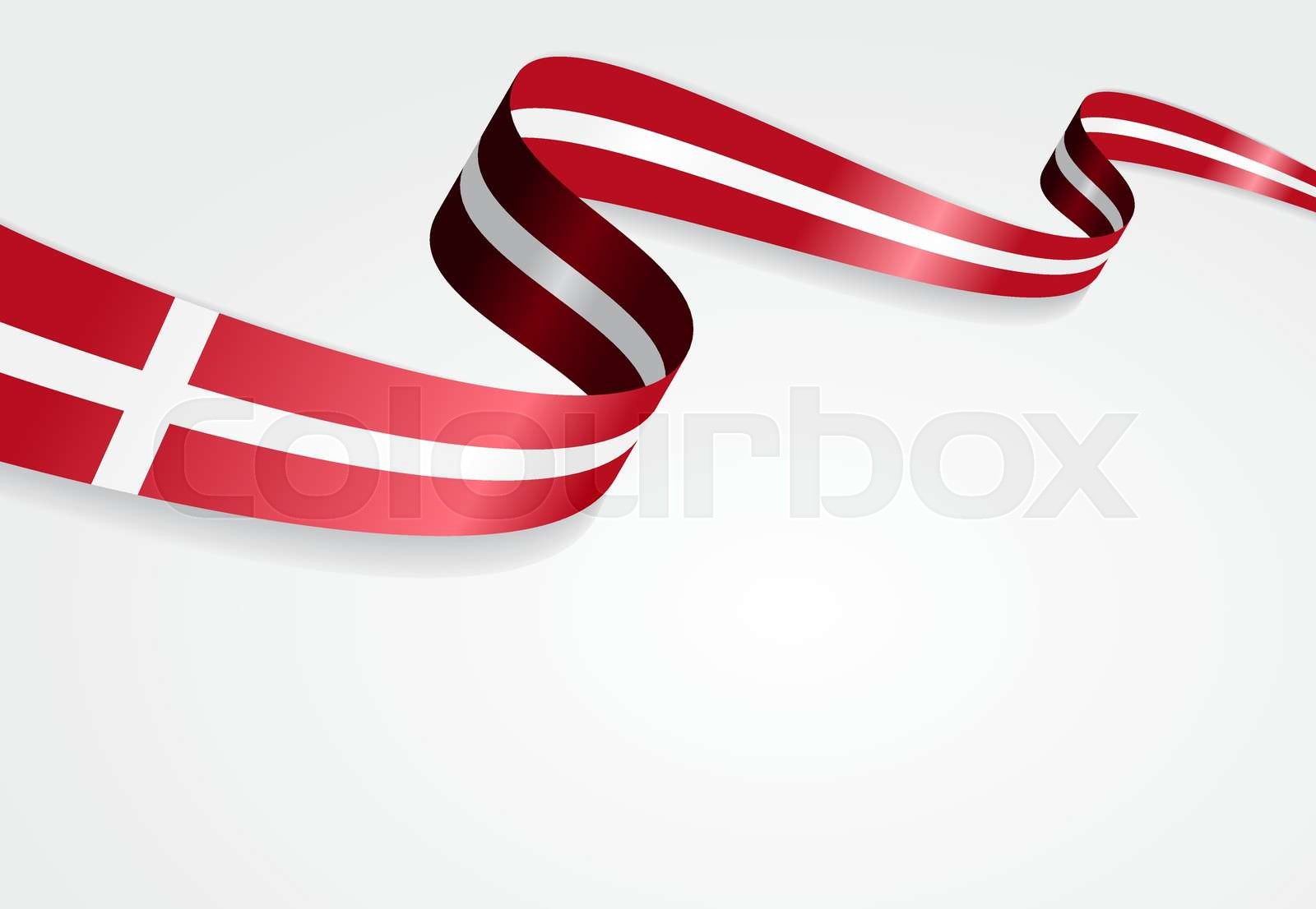 flag, dansk, ramme | Stock vektor | Colourbox