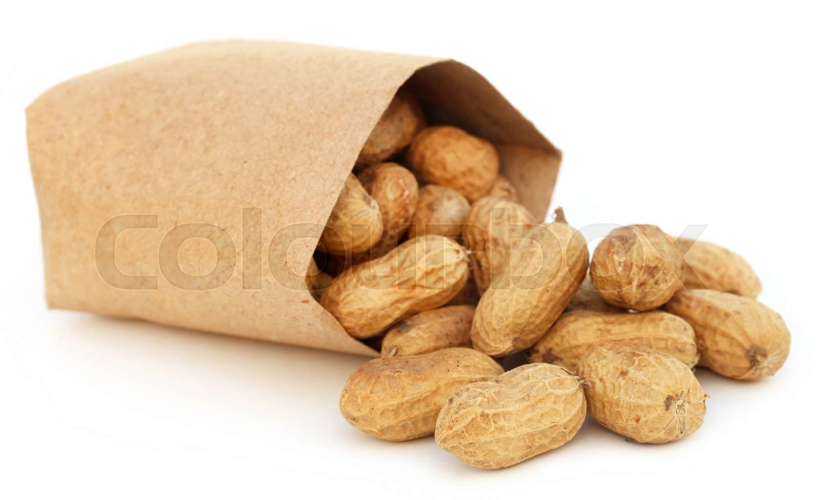 Peanuts in a packet | Stock image | Colourbox