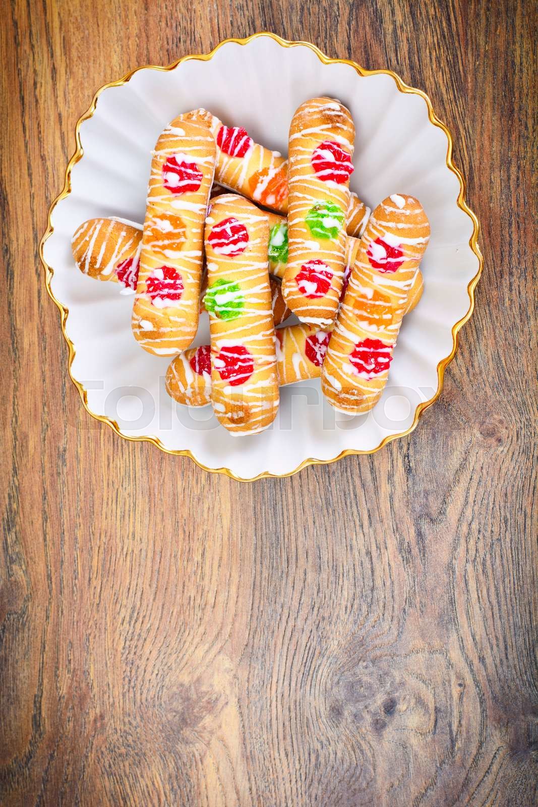 Delicious Sweet Cookies with Jujube | Stock image | Colourbox