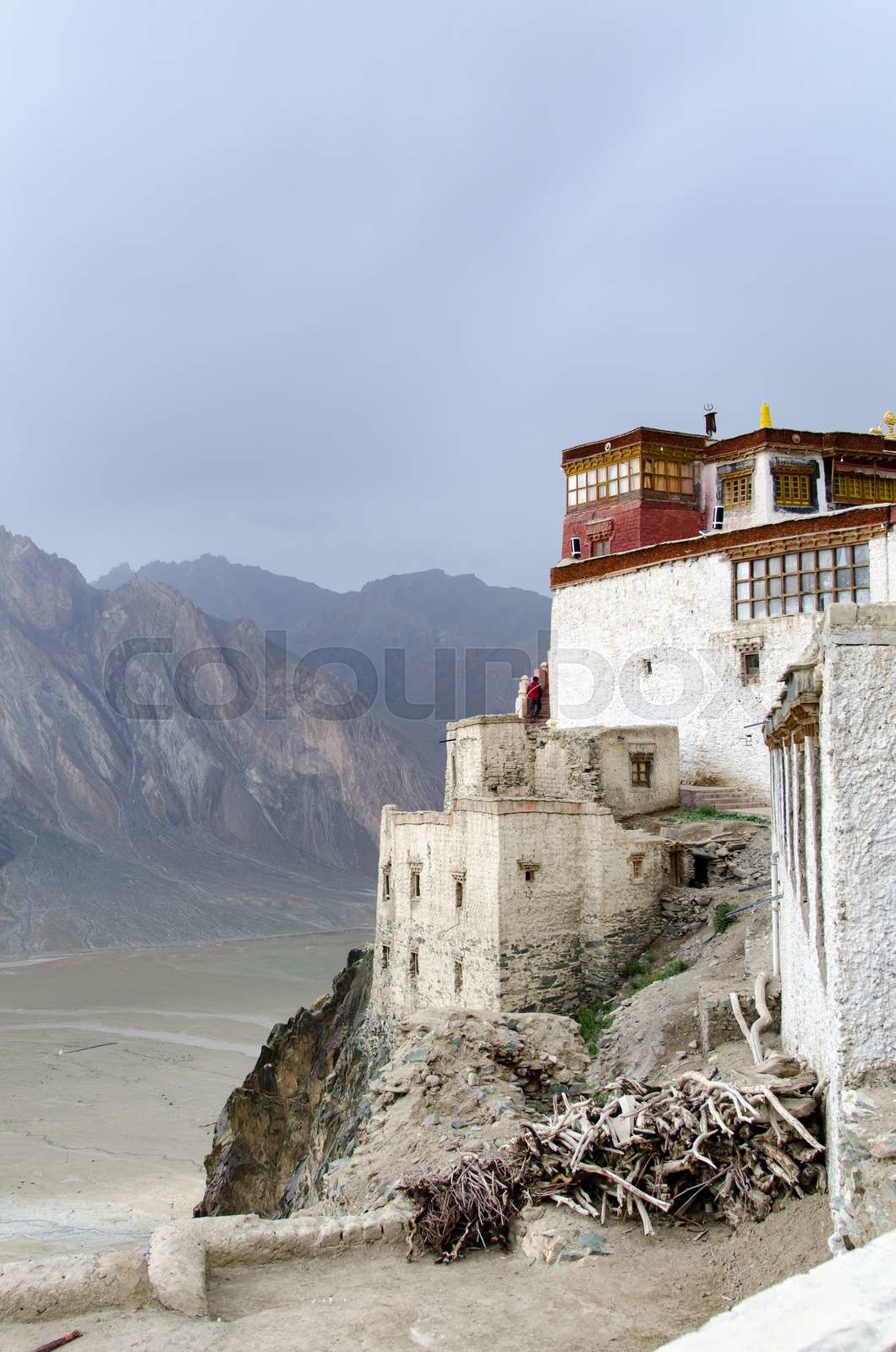 Basgo Monastery in Ladakh, India.This monastery has been enlisted in ...