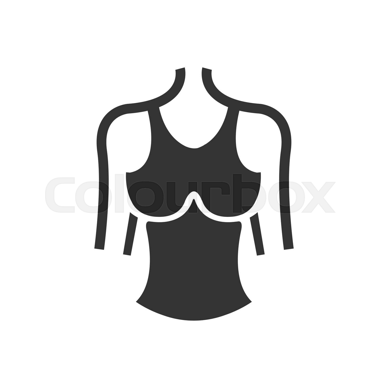 Bold Icon women body icon | Stock vector | Colourbox