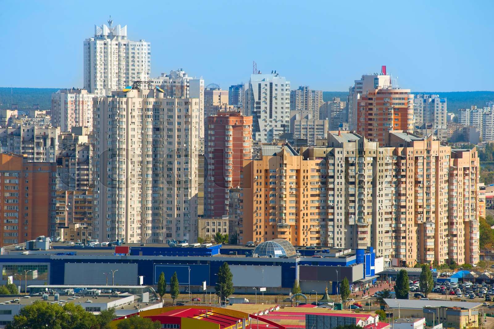 Kiev modern architecture, Ukraine | Stock image | Colourbox