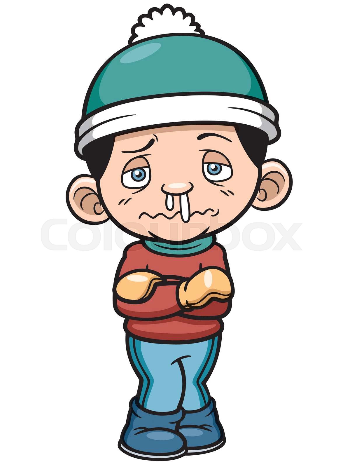 Cold weather | Stock vector | Colourbox