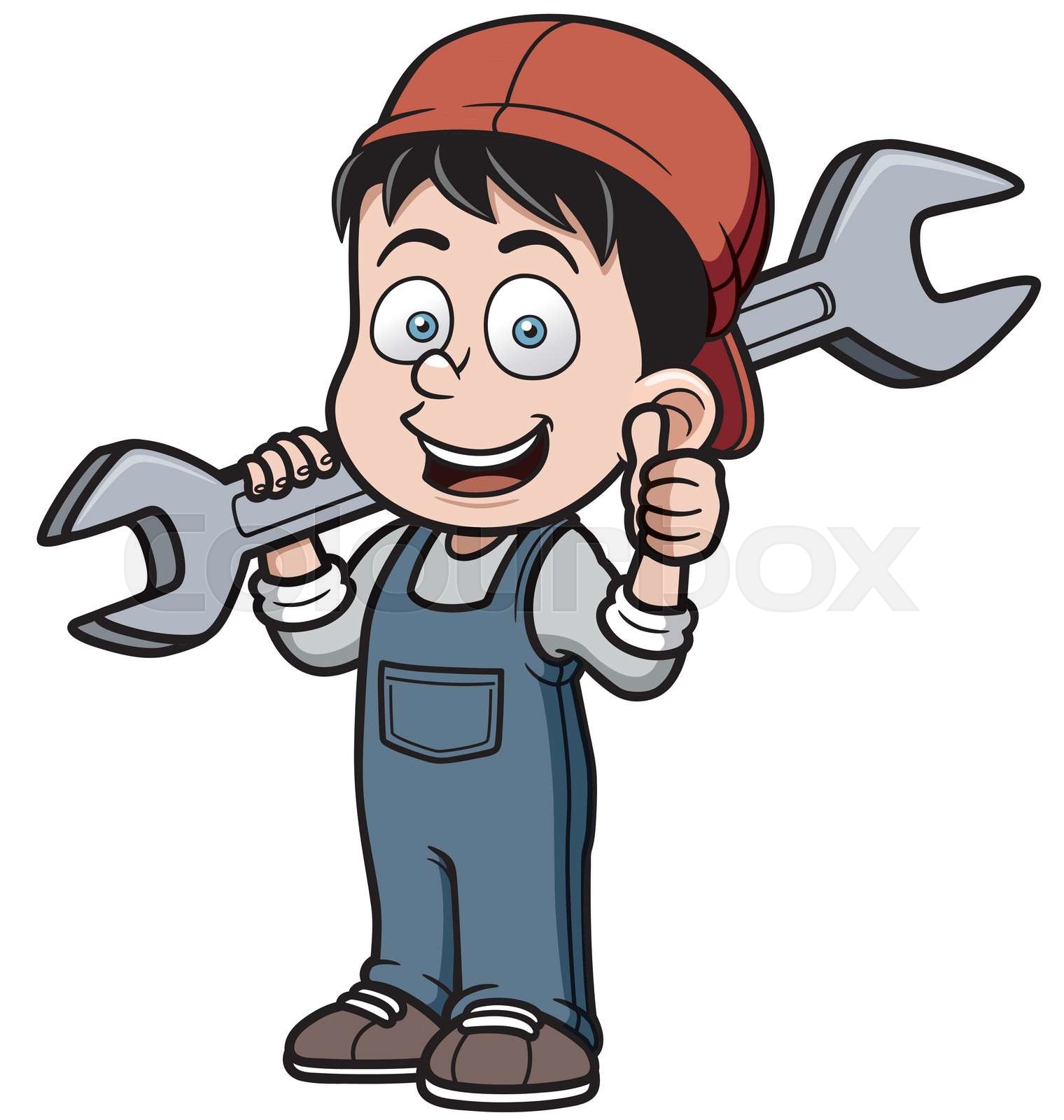 mechanician | Stock vector | Colourbox