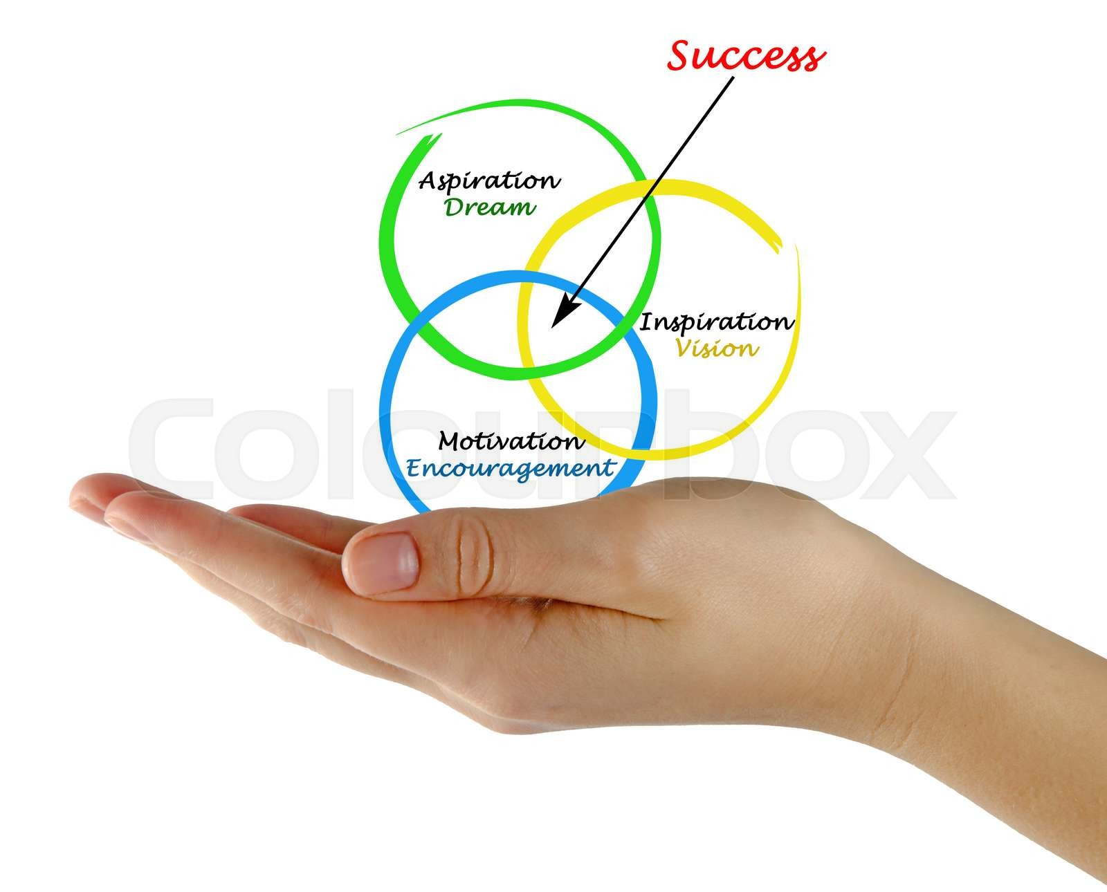 Diagram of success | Stock image | Colourbox