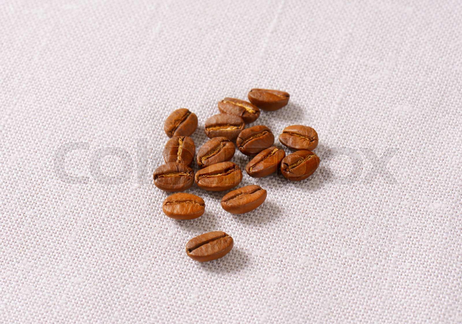 Medium roasted Arabica coffee beans | Stock image | Colourbox