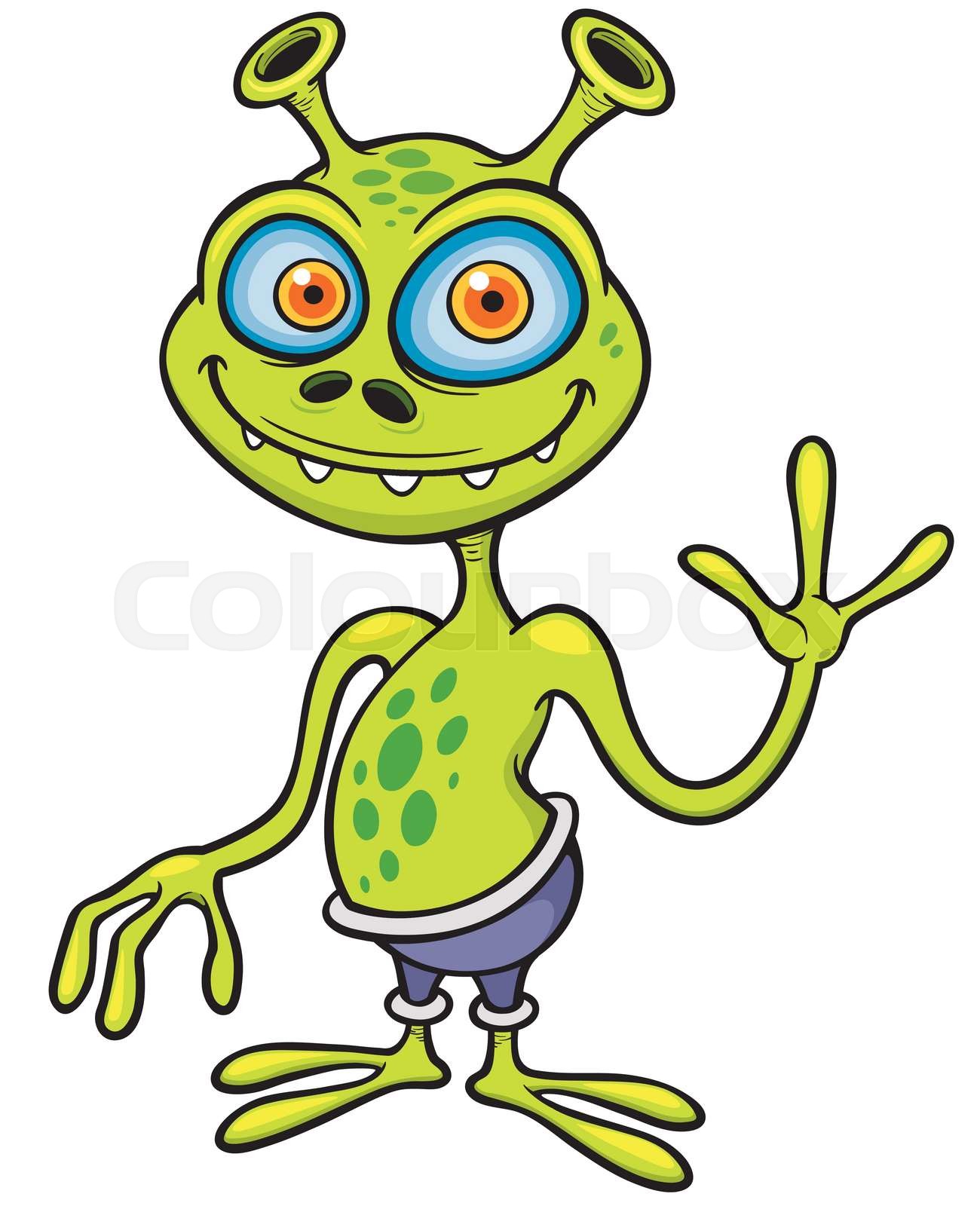 Alien | Stock vector | Colourbox