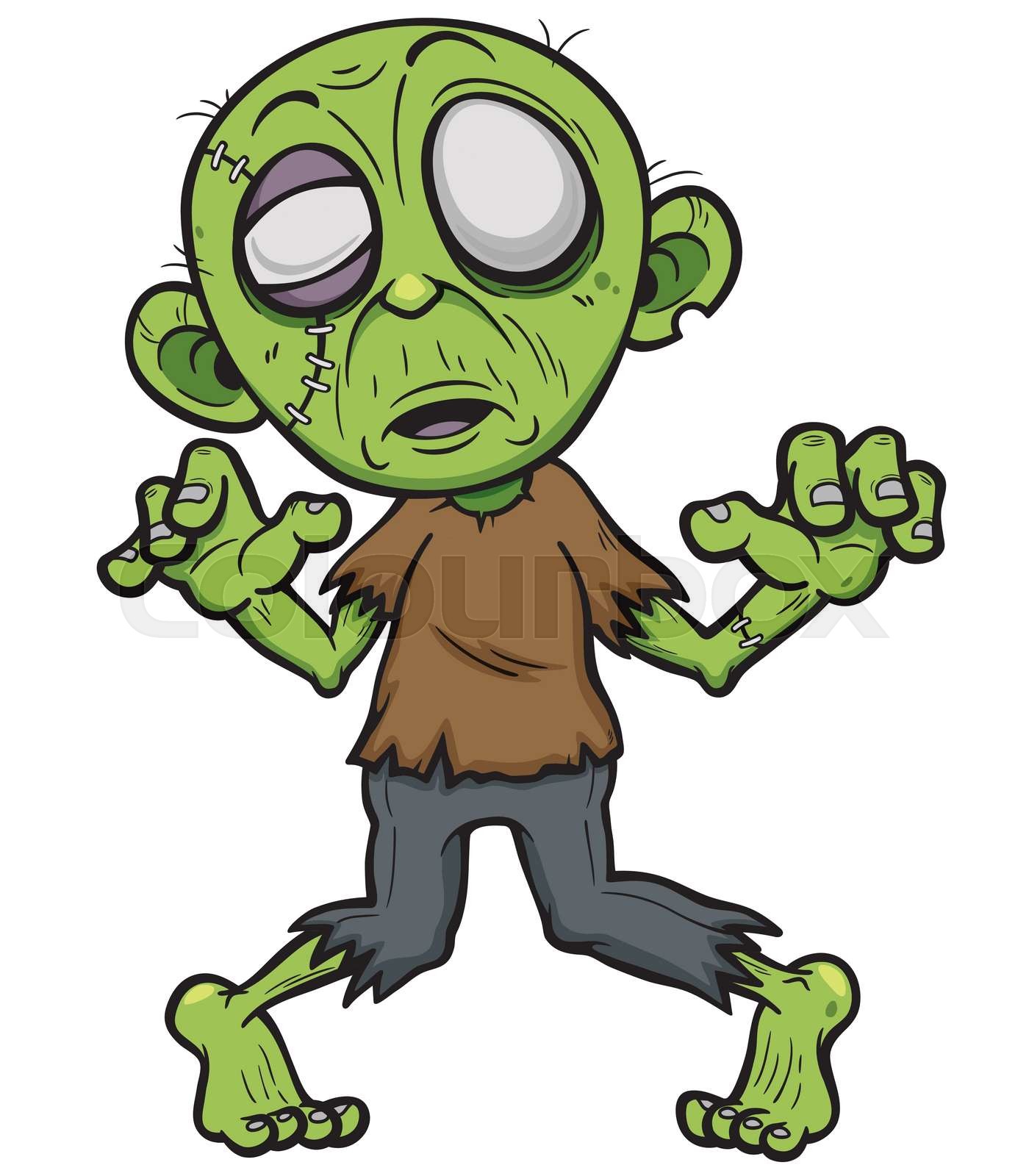 Zombie | Stock vector | Colourbox