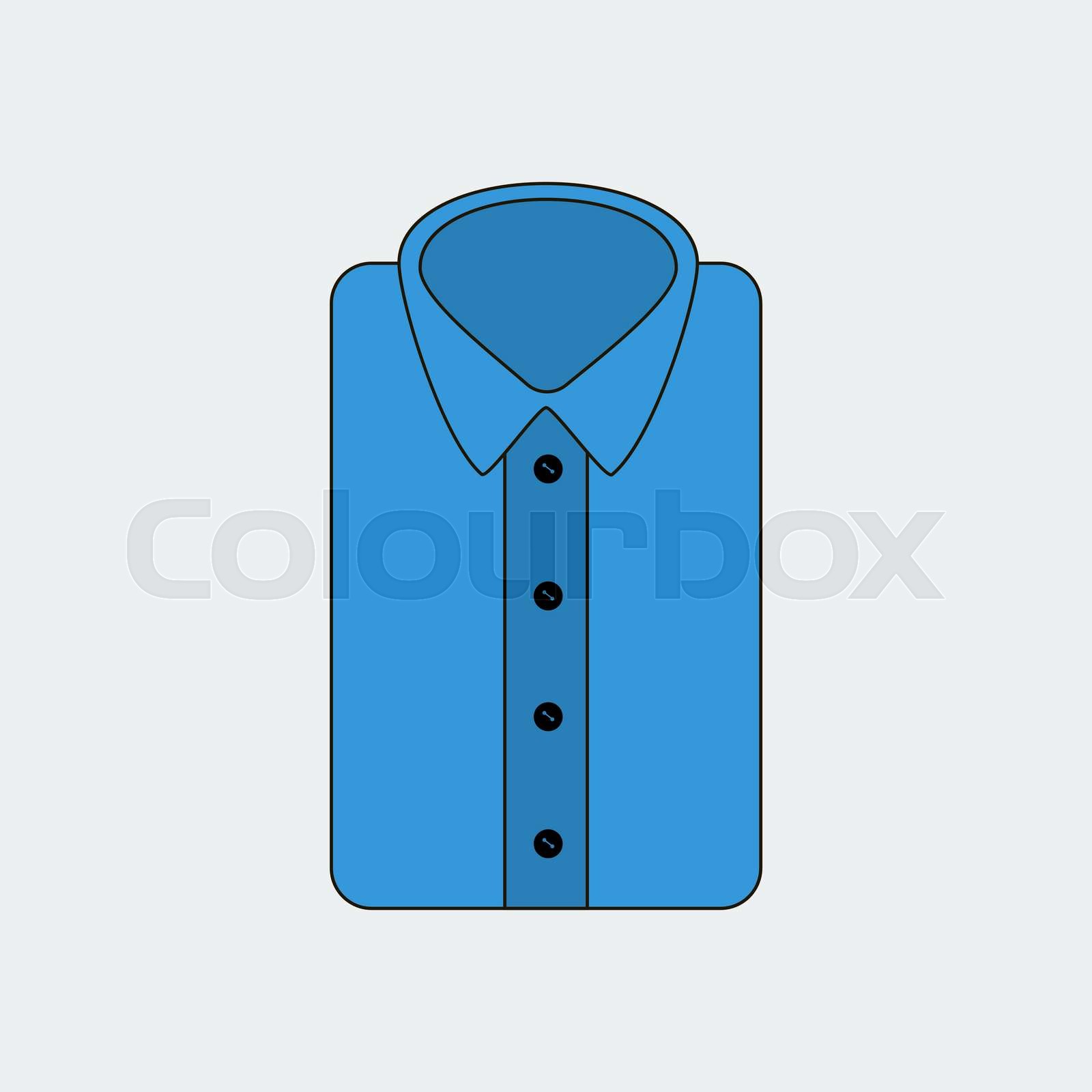 Shirt vector icon | Stock vector | Colourbox