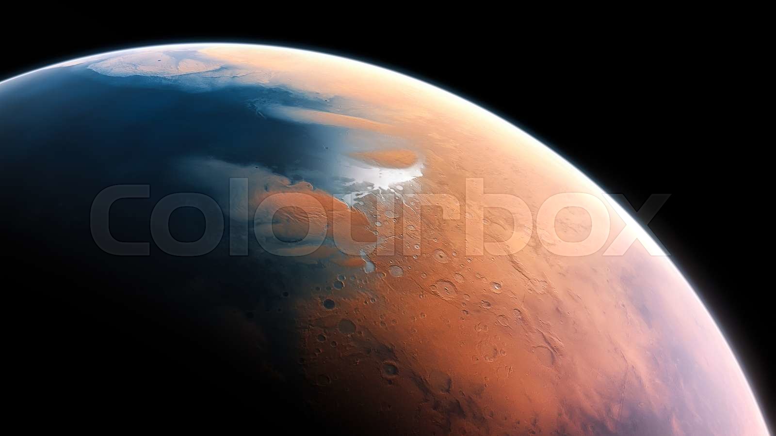 Mars Elements of this image furnished by NASA | Stock image | Colourbox