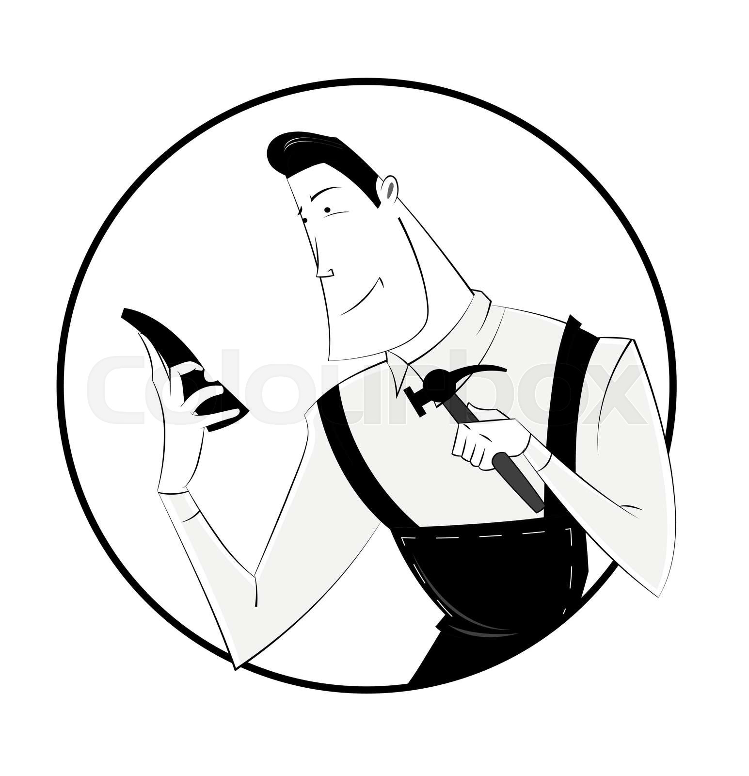 Shoemaker profession icons | Stock vector | Colourbox